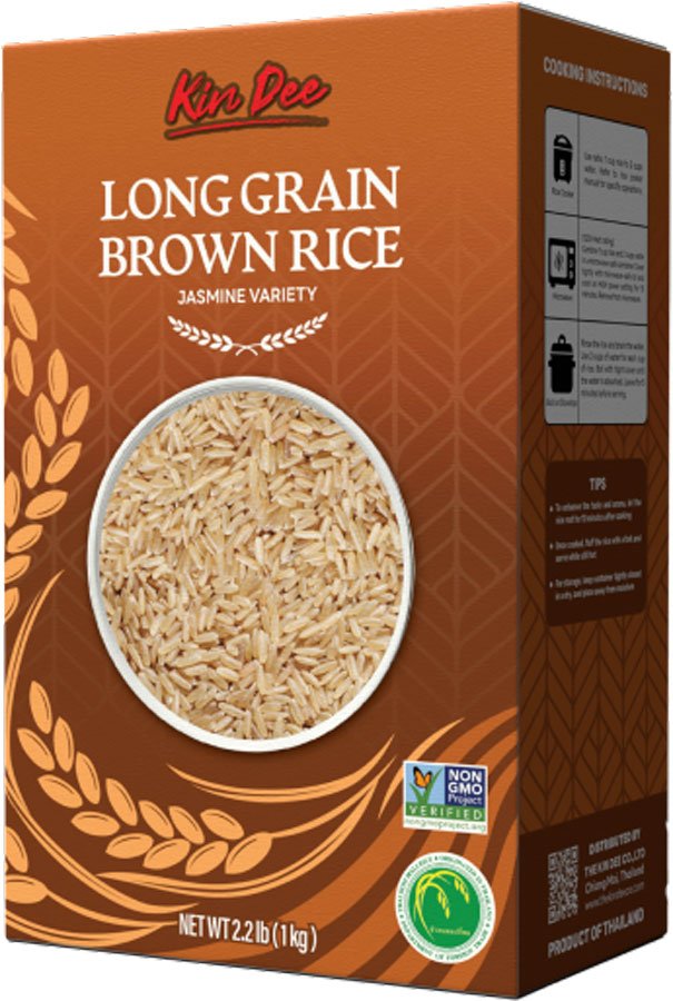 Kin Dee Long Grain Brown Rice, 2.2 lb | Central Market - Really Into Food