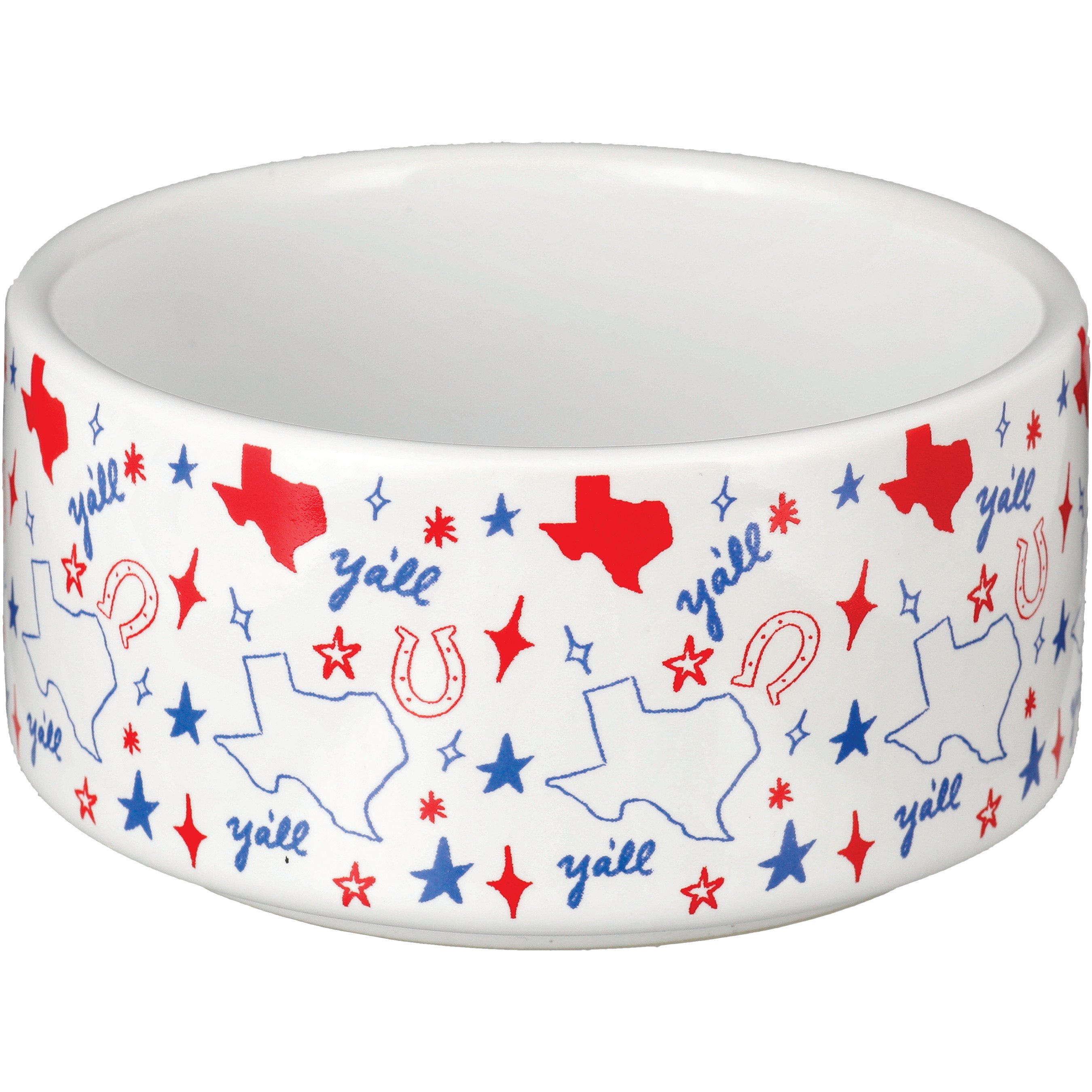 Destination Holiday Texas Confetti Stoneware Summer Ramekin - Shop Pans ...