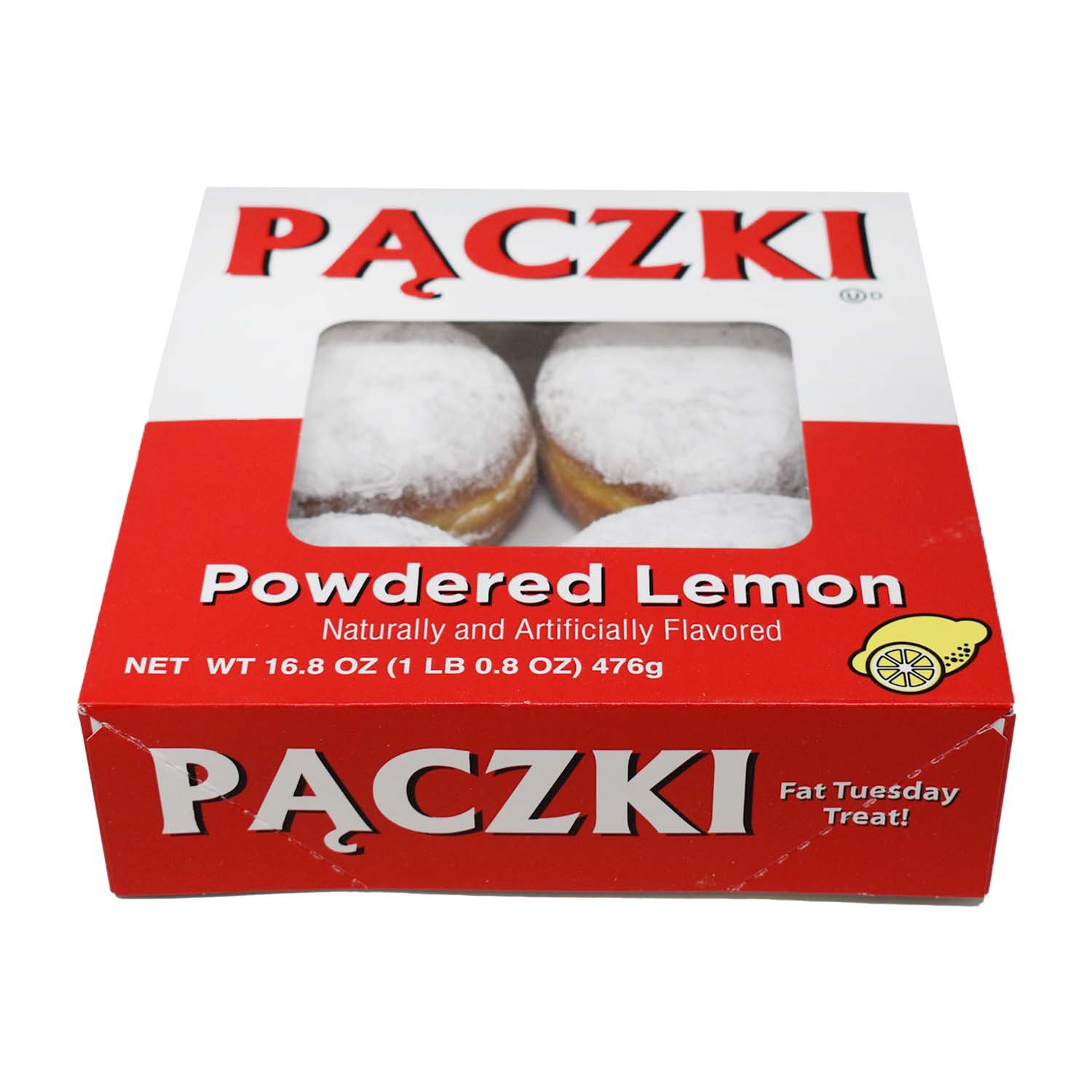 Clyde's Powdered Lemon Paczki - Shop Donuts at H-E-B