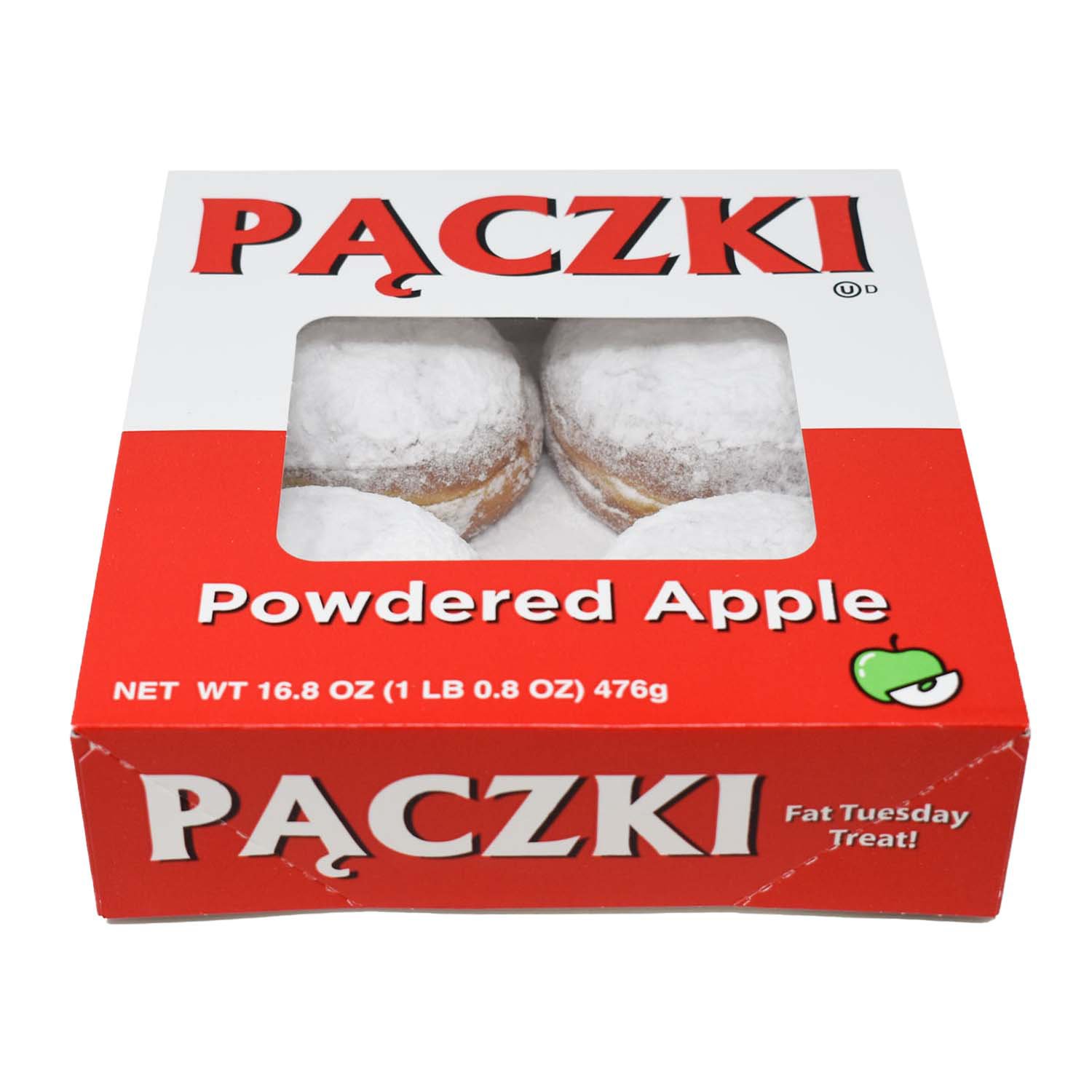 Clyde's Powdered Apple Paczki - Shop Donuts at H-E-B
