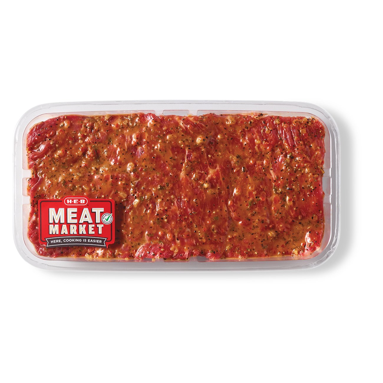 H-E-B Meat Market Marinated Butterflied Beef Sirloin Fajitas ...