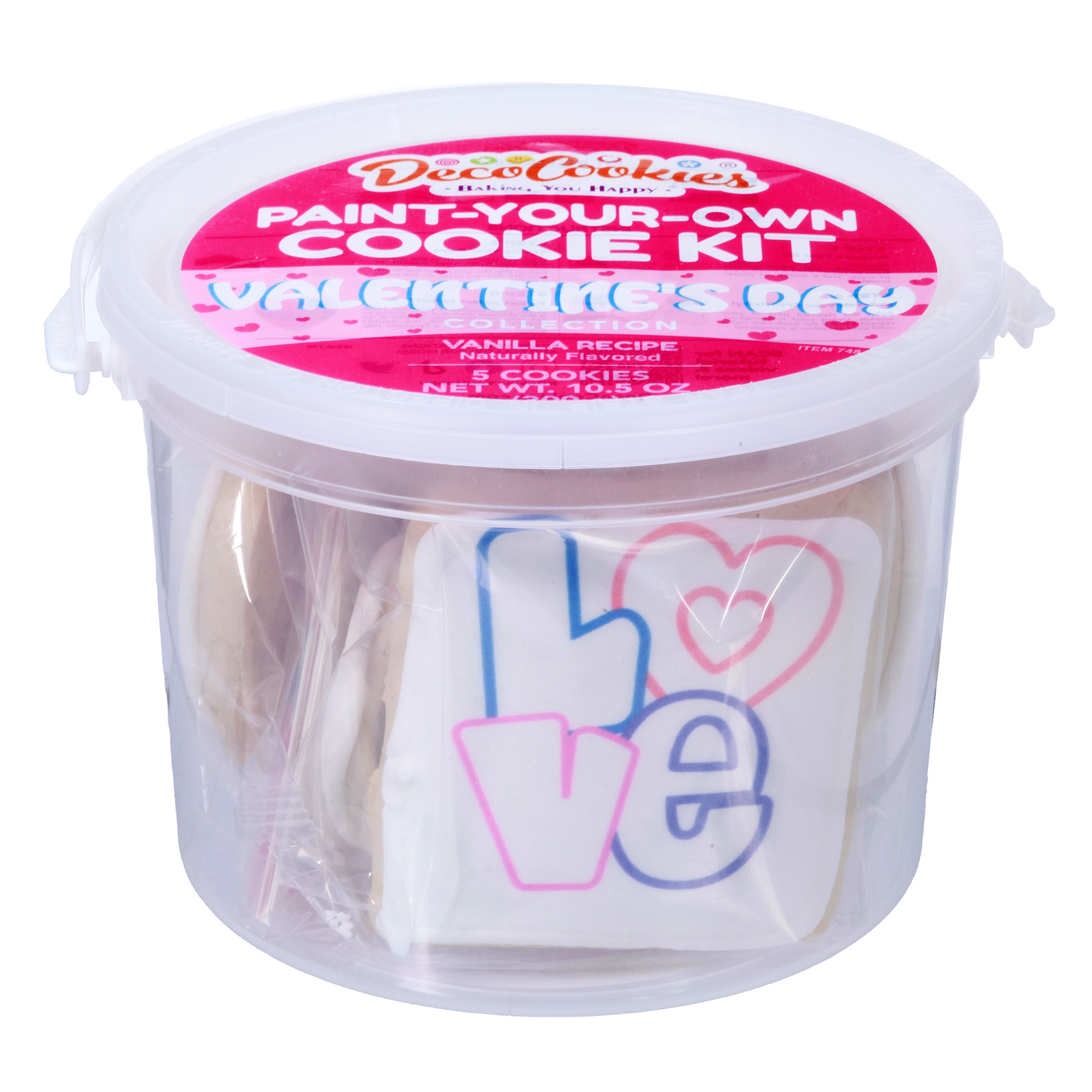 DecoCookies Paint Your Own Valentine's Day Cookies Kit - Shop Cookies ...