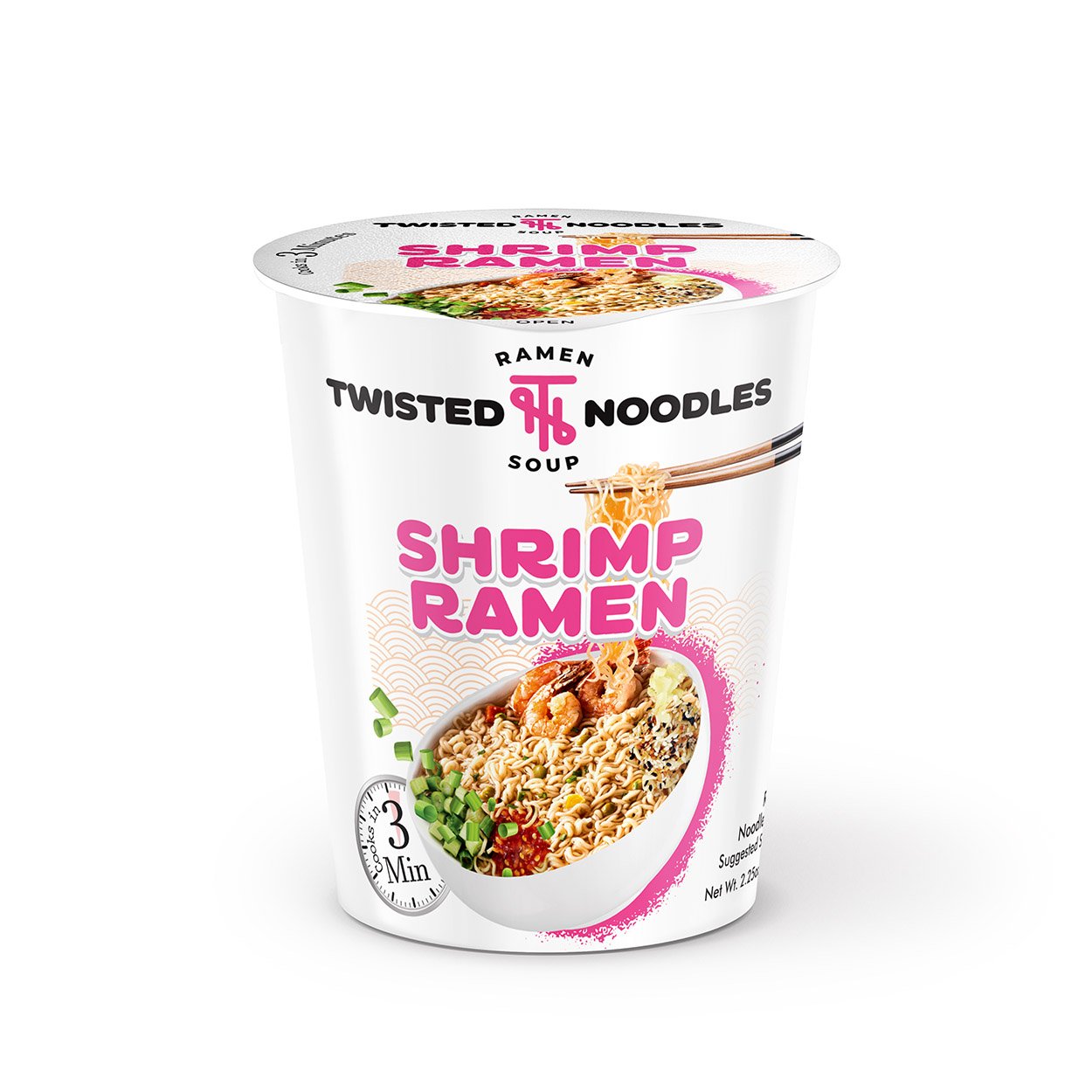 Twisted Noodles Shrimp Ramen Soup Cup - Shop Soups & chili at H-E-B
