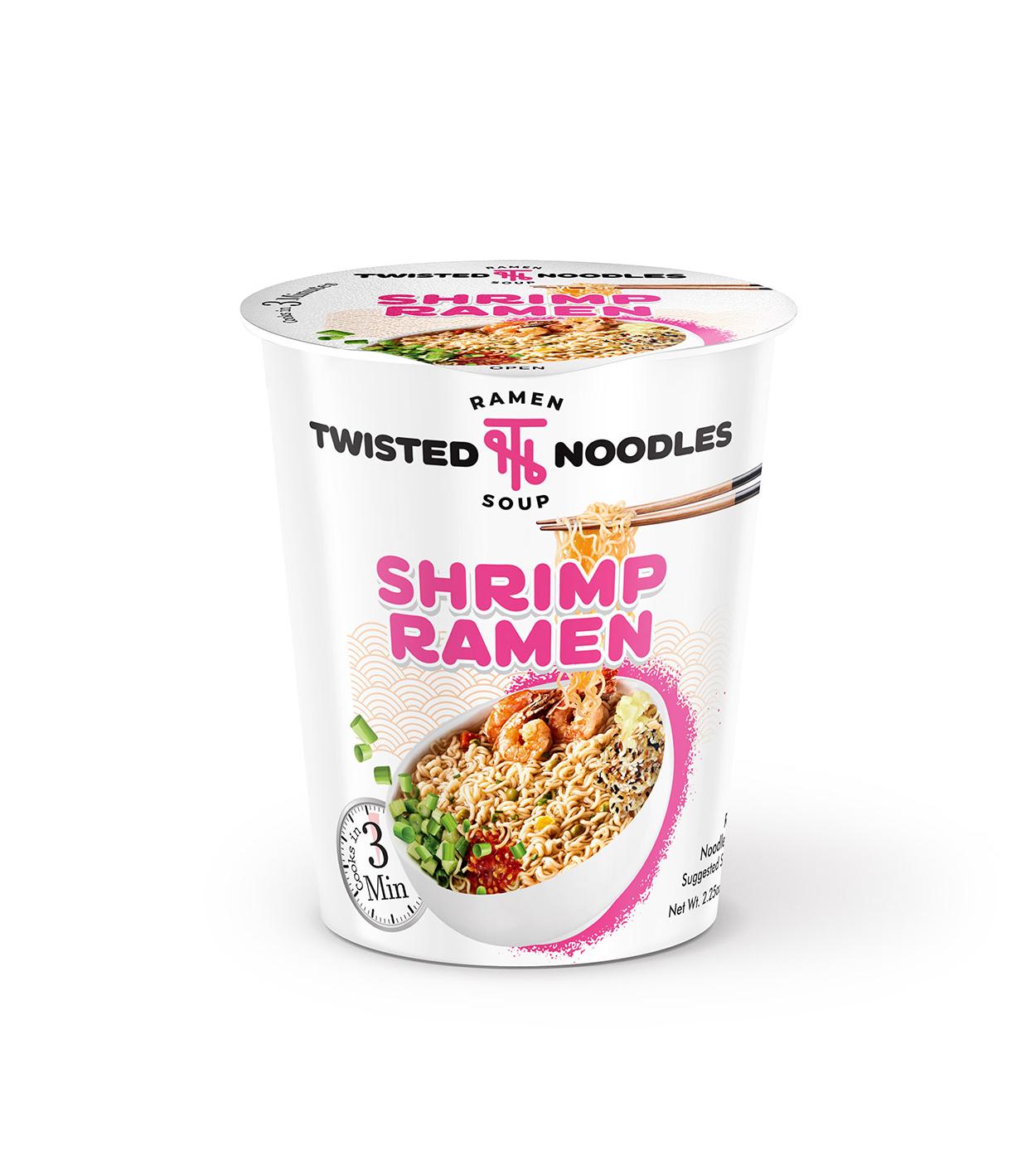 Twisted Noodles Shrimp Ramen Soup Cup - Shop Soups & chili at H-E-B