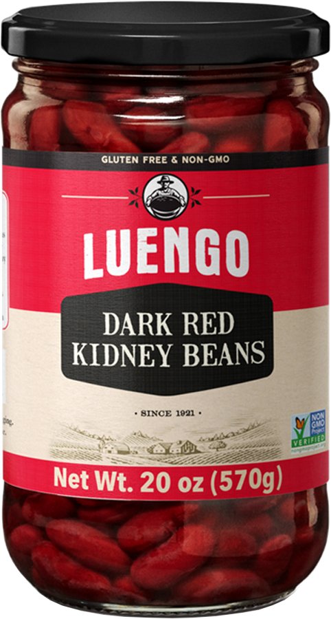 Luengo Dark Red Kidney Beans, 20 oz | Central Market - Really Into Food