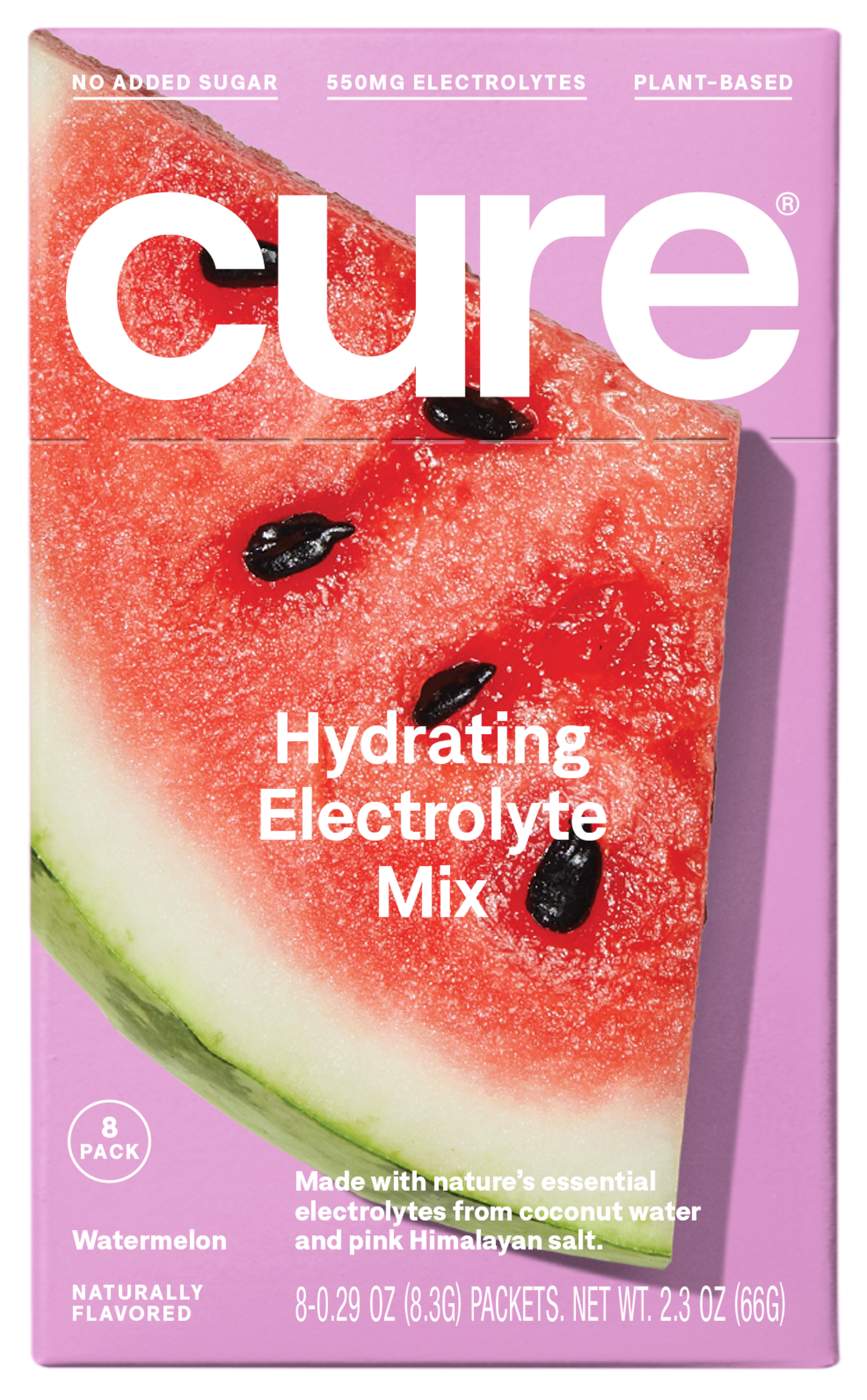Cure Hydration Watermelon Hydrating Electrolyte Mix - Shop Mixes ...