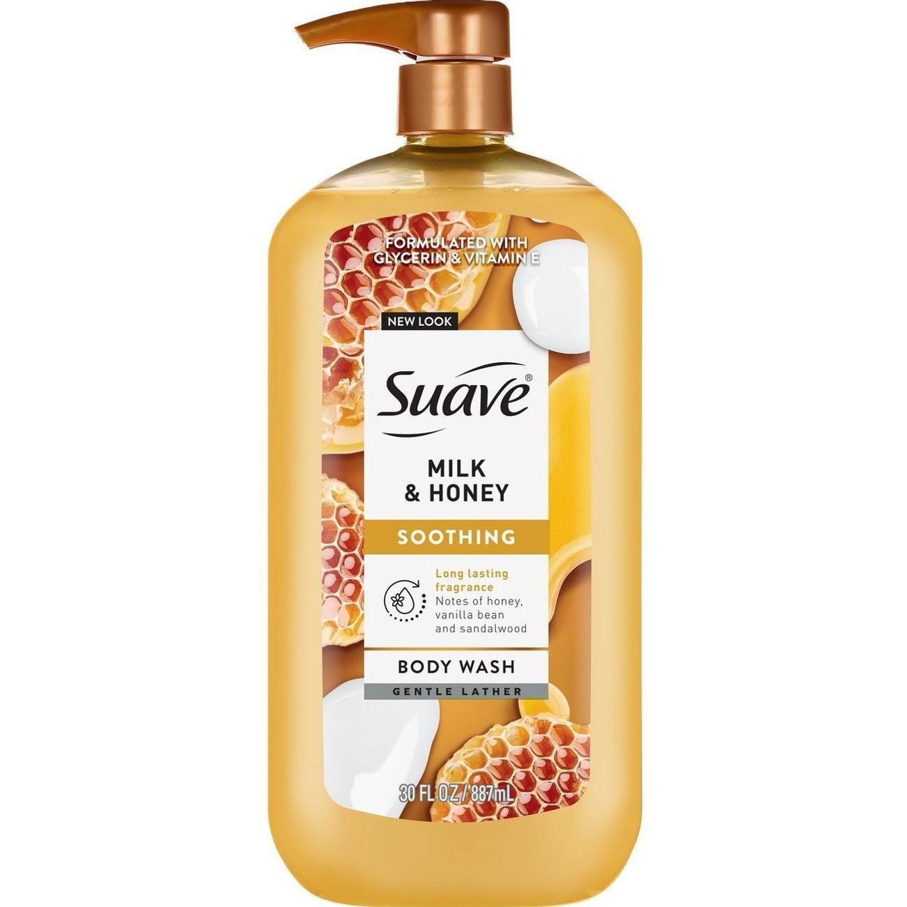 Suave Essentials Gentle Body Wash - Milk and Honey - Shop Body wash at ...