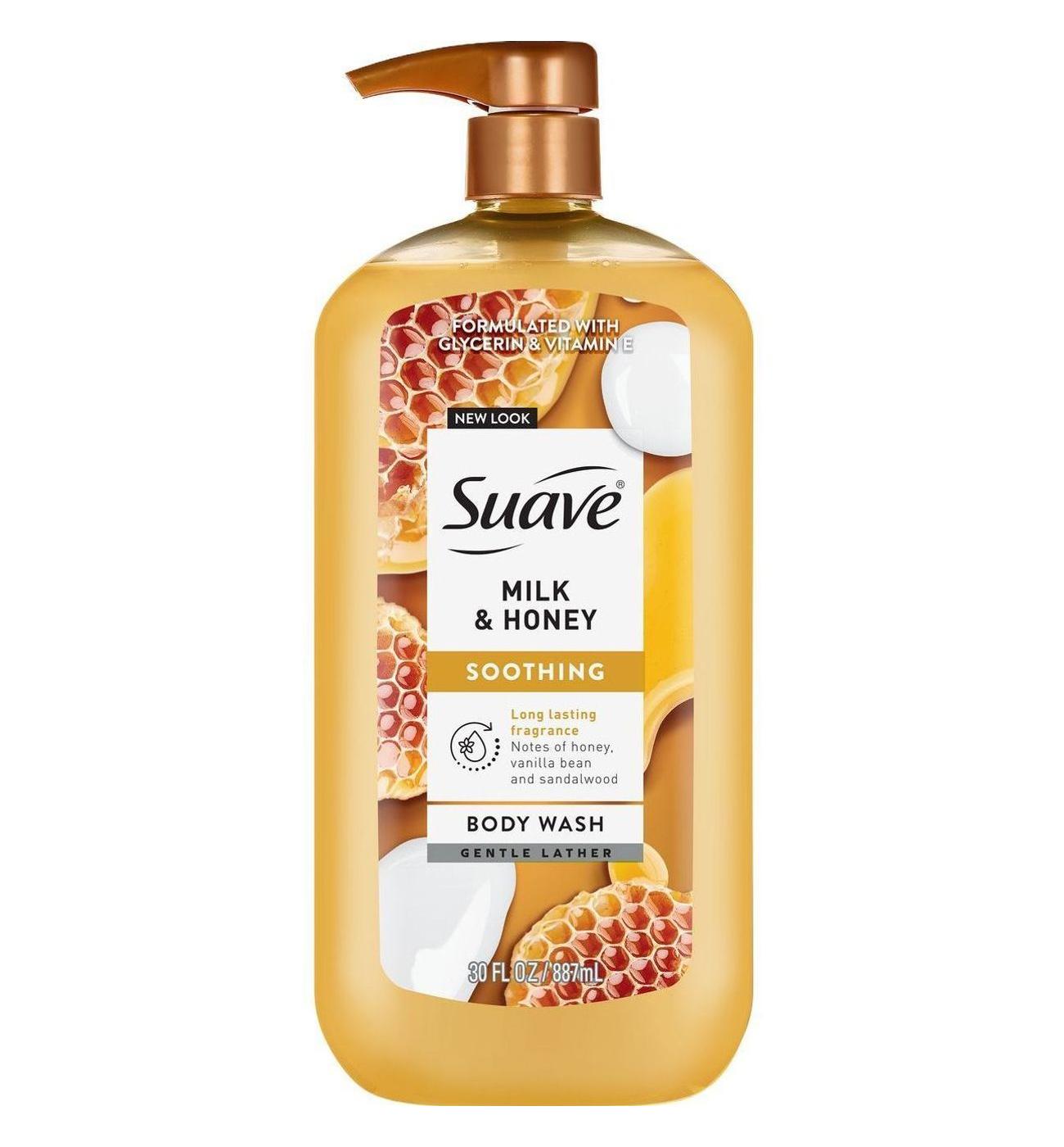 Suave Essentials Gentle Body Wash - Milk and Honey - Shop Body wash at ...