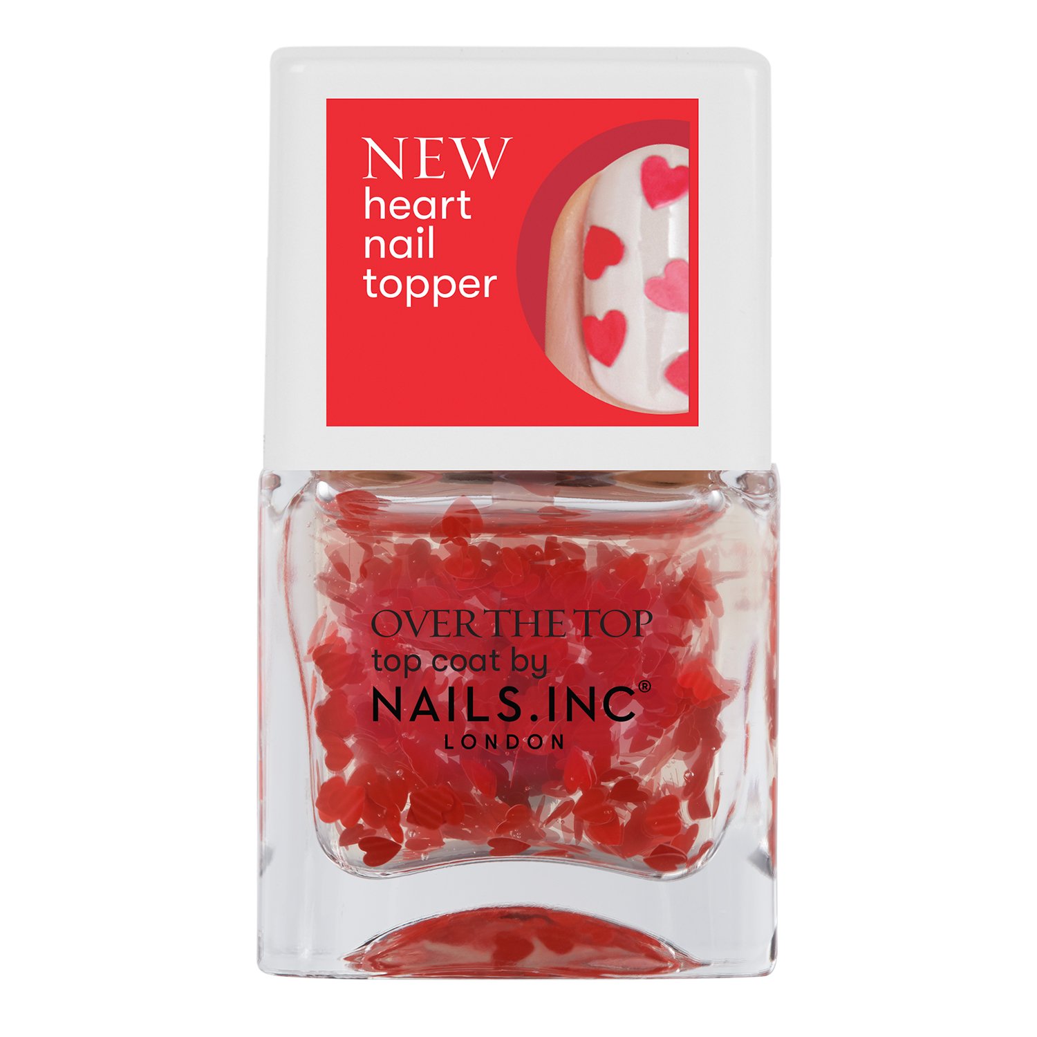 Nails.INC Heart Topper Nail Polish - Loving In London - Shop Nails at H-E-B