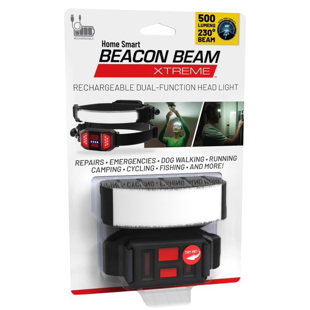 Home Smart Beacon Beam Xtreme Rechargeable Head Light - Shop ...