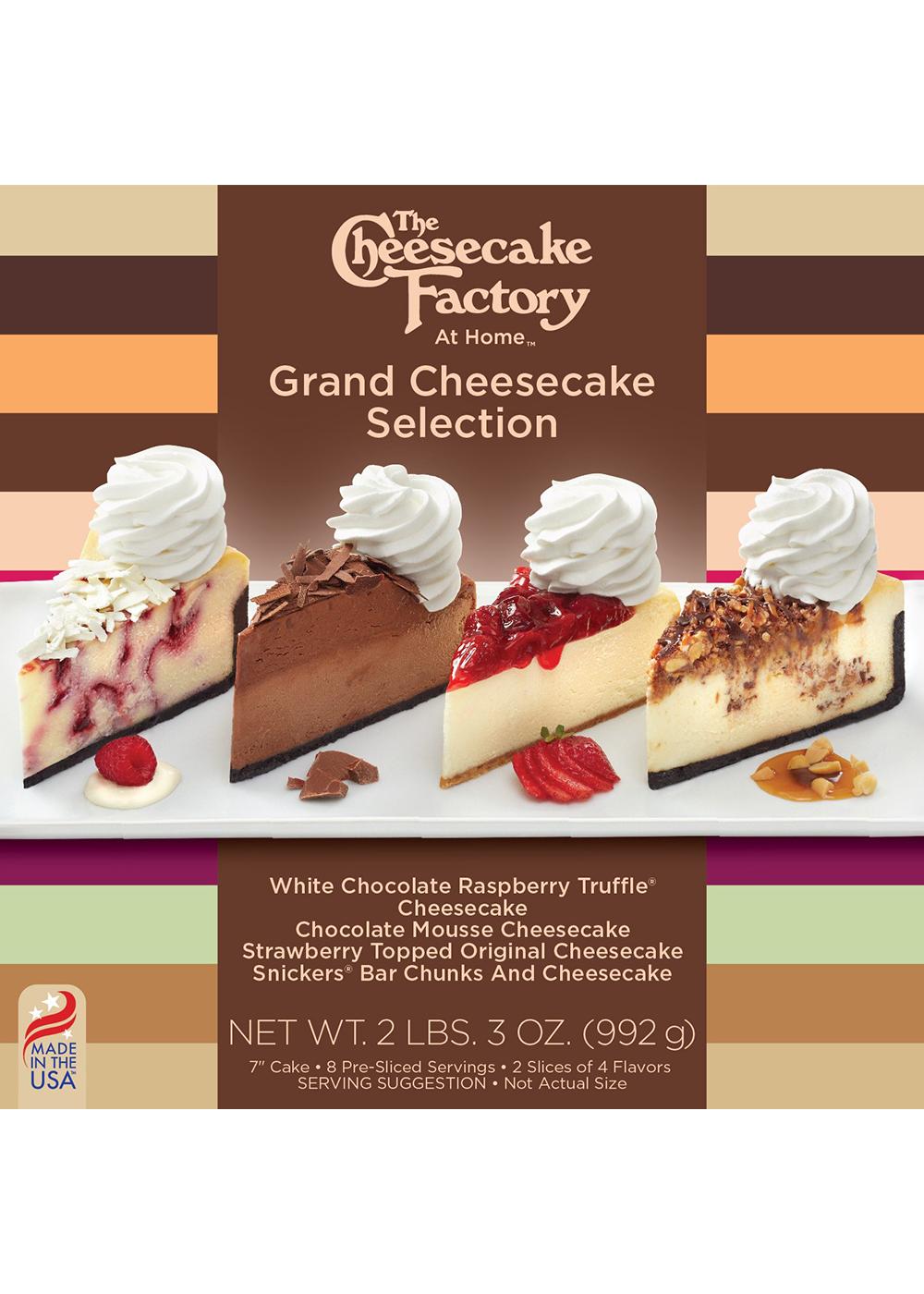 The Cheesecake Factory Grand Cheesecake Selection - Shop Desserts ...