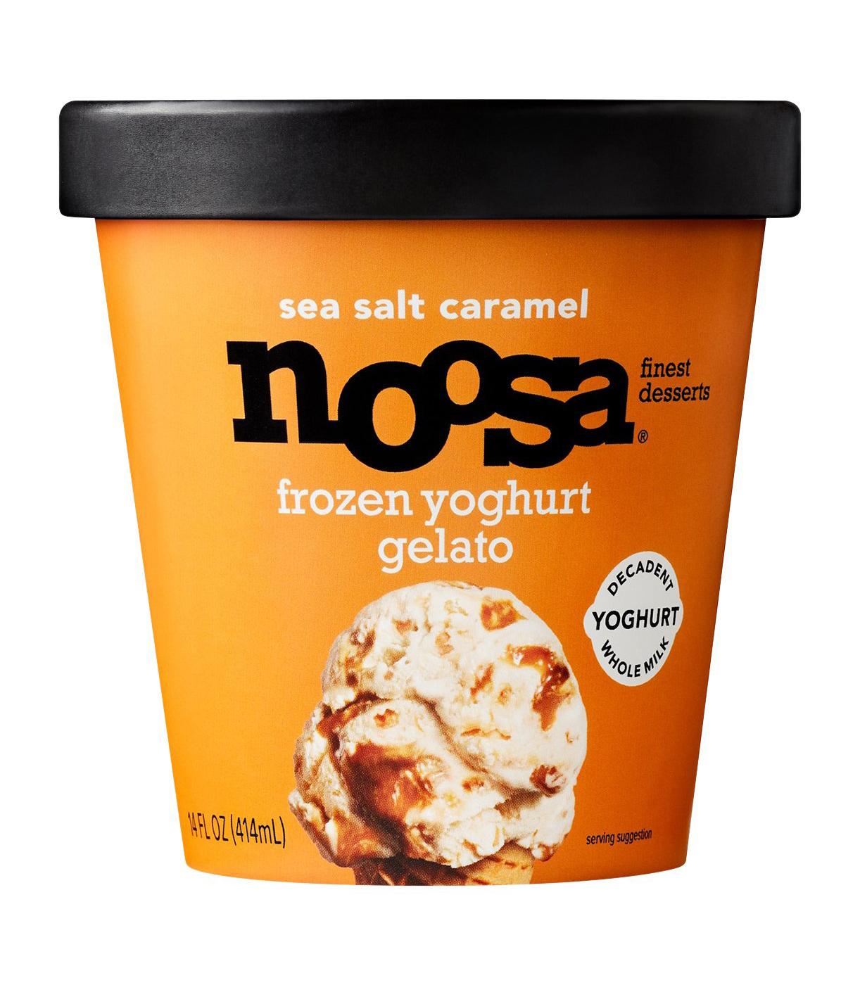 Noosa Sea Salt Caramel Frozen Yoghurt Gelato - Shop Ice cream at H-E-B