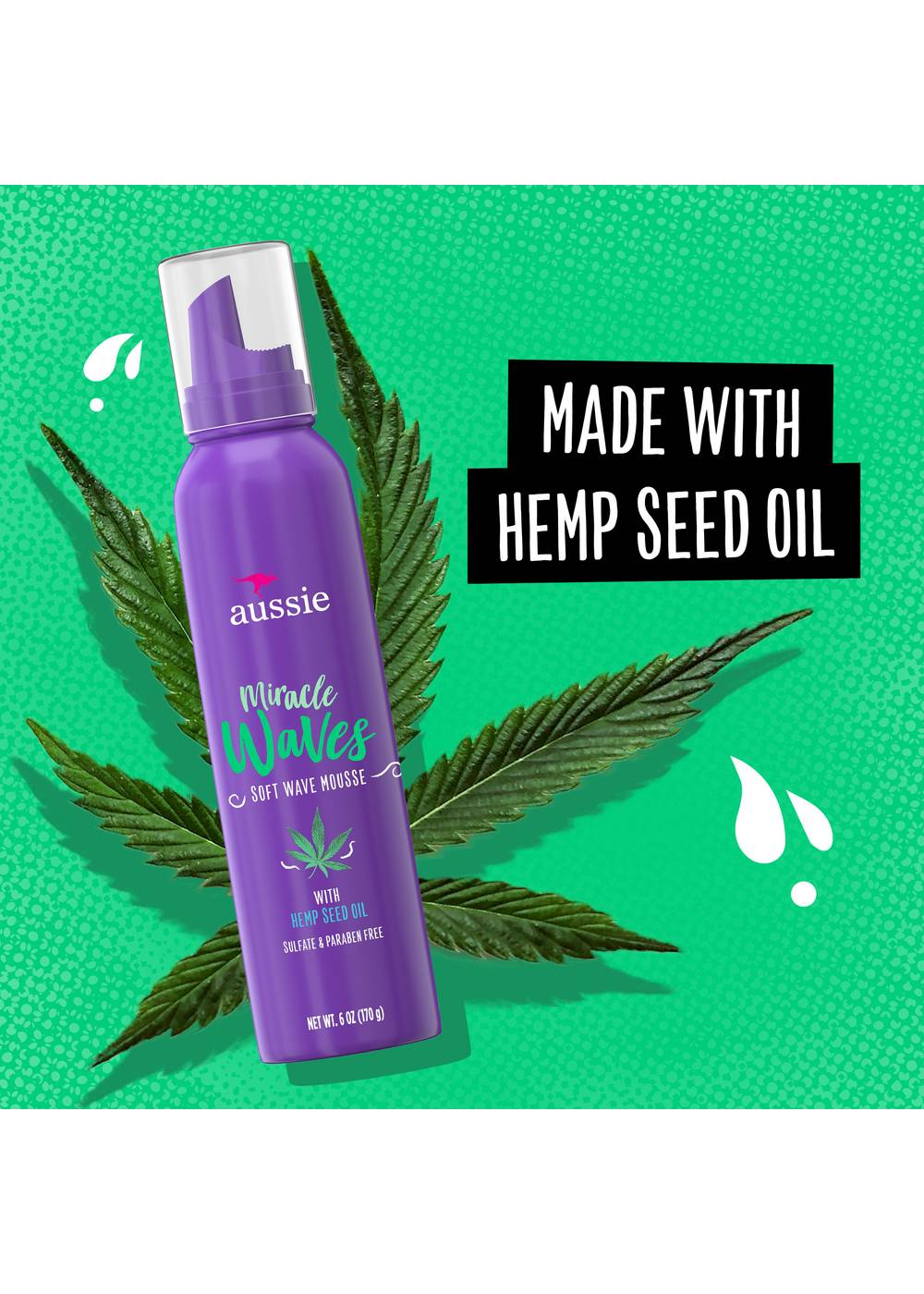 Aussie Miracle Waves Soft Wave Mousse - Shop Styling products ...