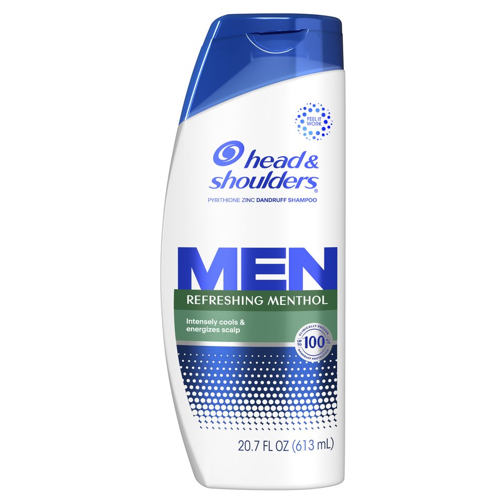 Head & Shoulders Men Dandruff Shampoo - Refreshing Menthol - Shop ...