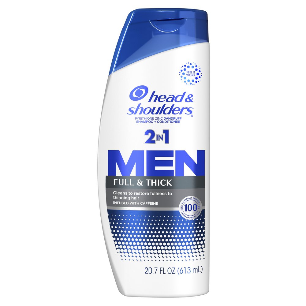 Head & Shoulders 2 in 1 Men Dandruff Shampoo and Conditioner - Full ...