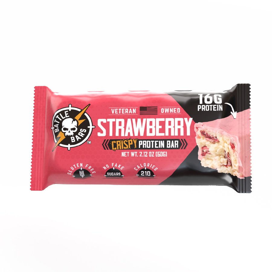 Battle Bars 16g Protein Bar - Strawberry - Shop Granola & snack bars at ...