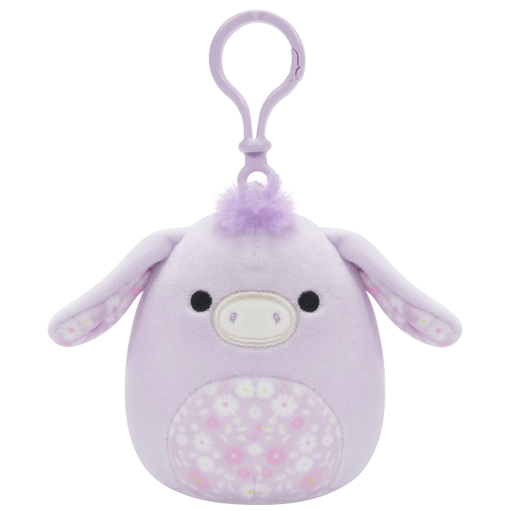Squishmallows Purple Easter Donkey Clip-On Plush - Shop Plush toys at H-E-B