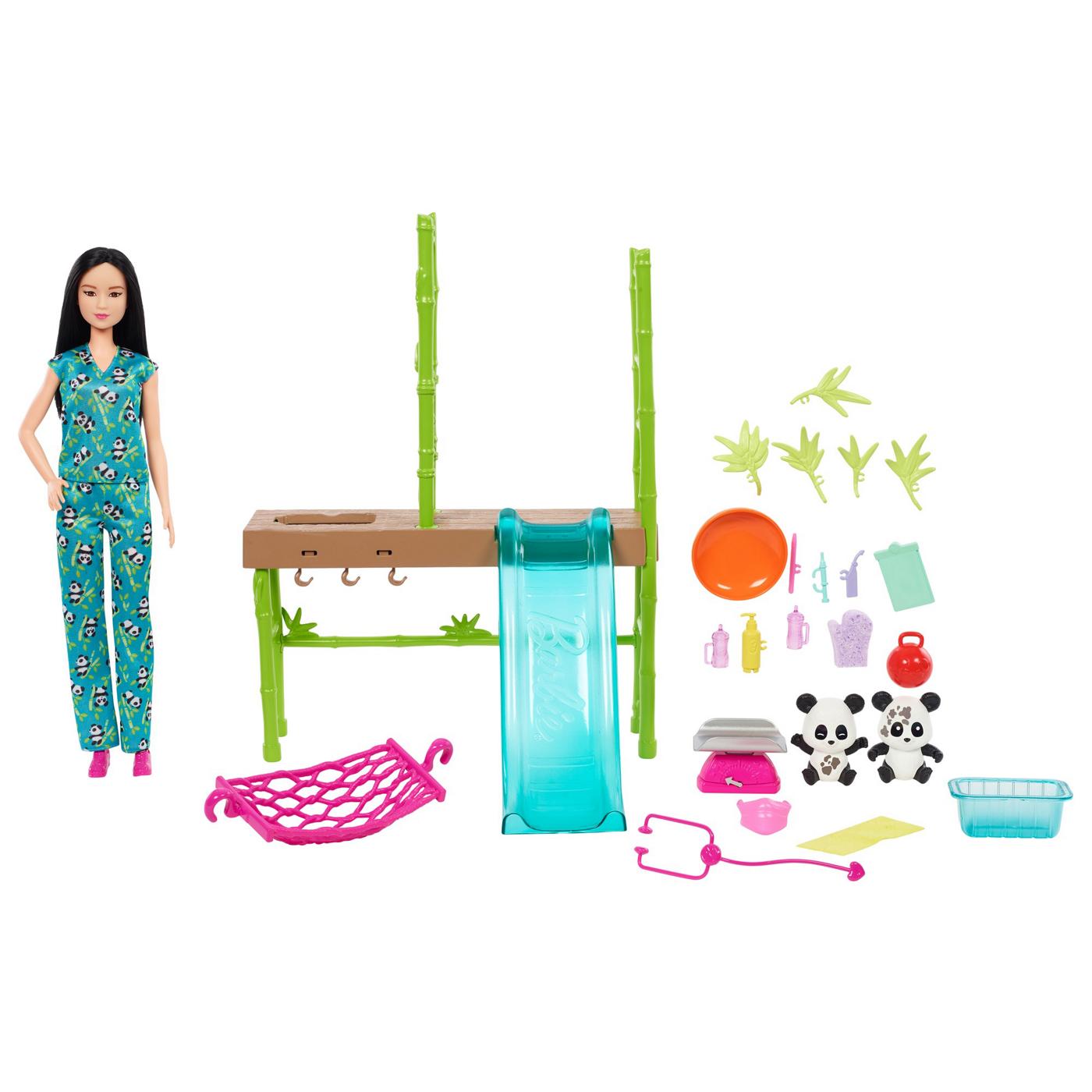 Barbie Panda Care & Rescue Doll Playset - Shop Playsets at H-E-B