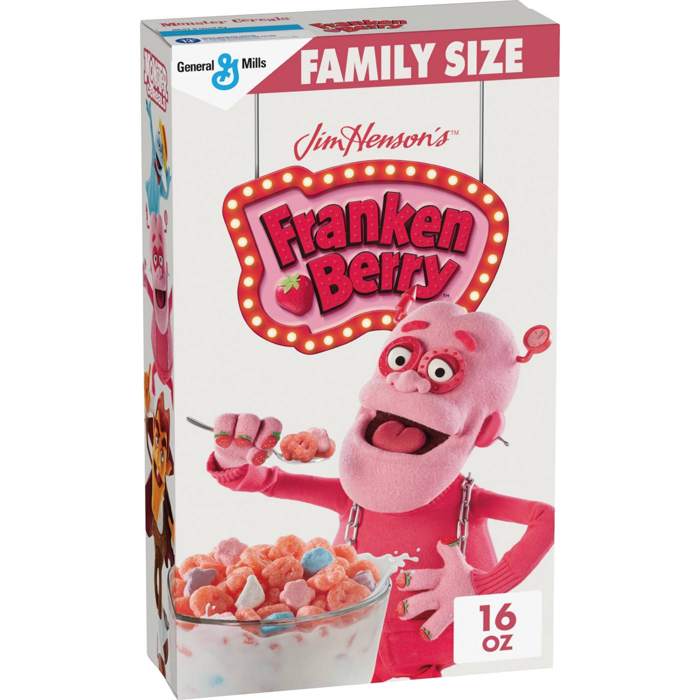 General Mills Franken Berry Cereal - Family Size - Shop Cereal at H-E-B