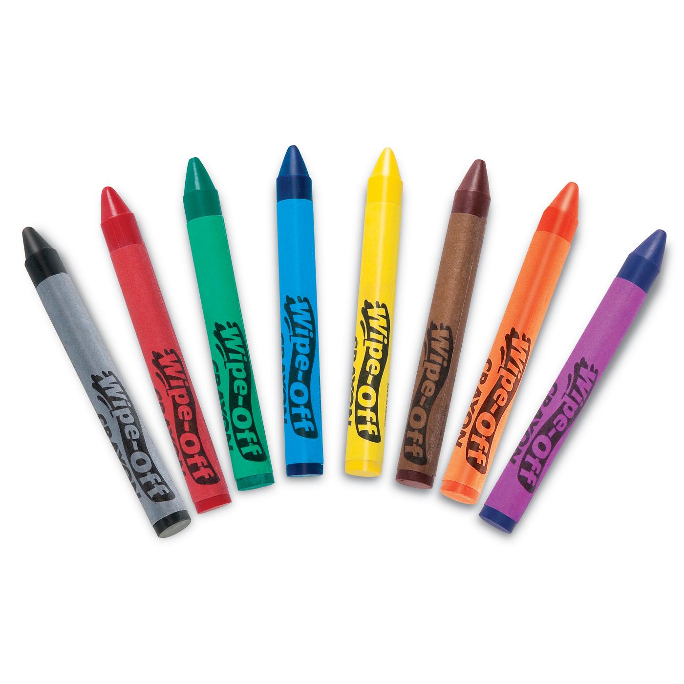 Trend Enterprises Jumbo Wipe-Off Crayons - Assorted Colors - Shop ...