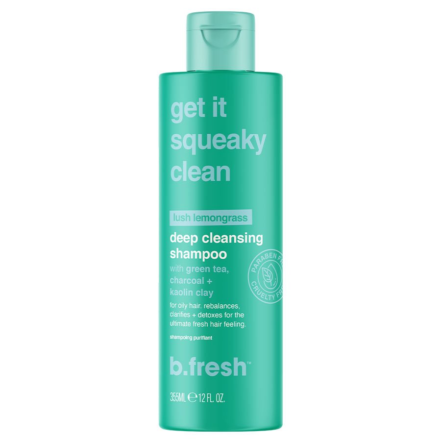 B Fresh Get It Squeaky Clean Deep Cleansing Shampoo - Lush Lemongrass ...