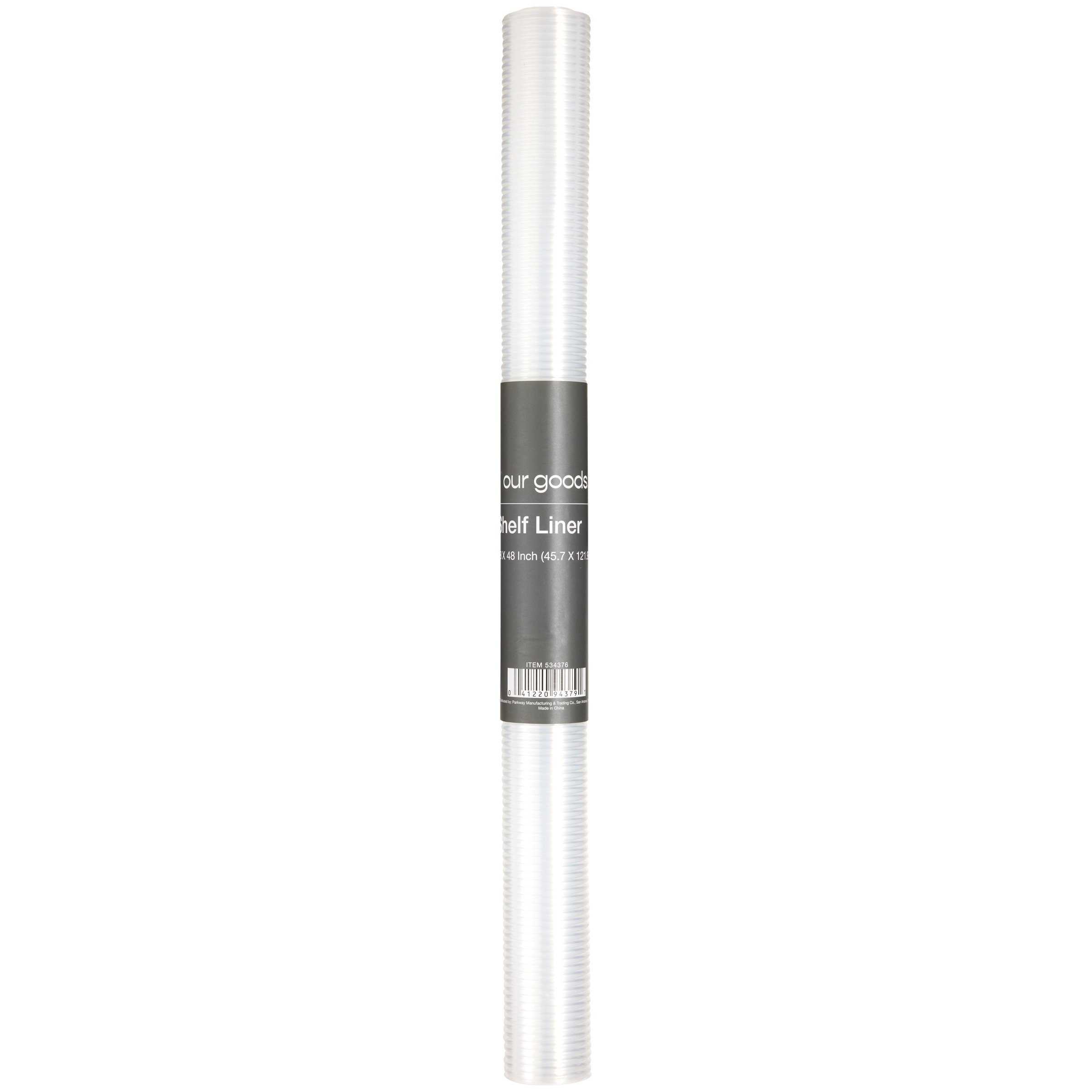 our goods Ribbed Shelf Liner - Clear - Shop Shelf liners at H-E-B