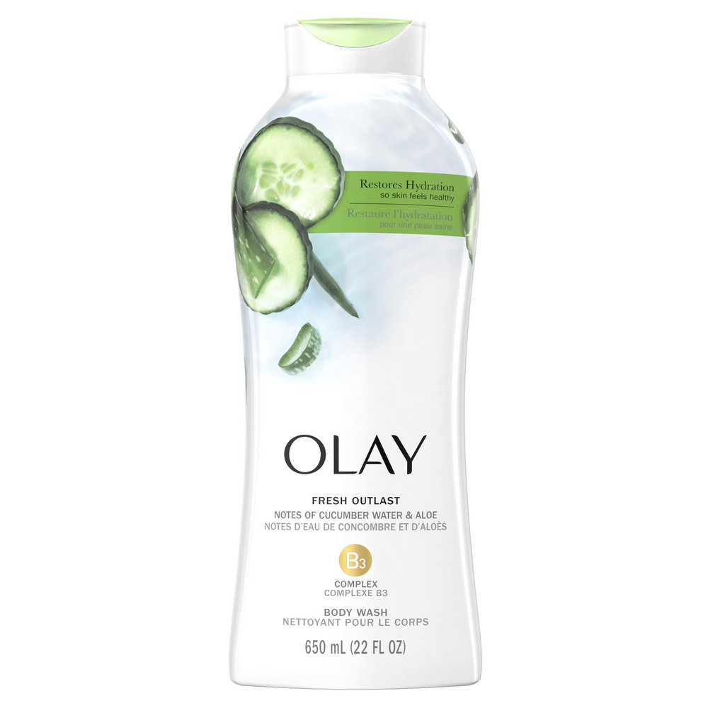 Olay Fresh Outlast Body Wash - Cucumber & Aloe - Shop Body wash at H-E-B