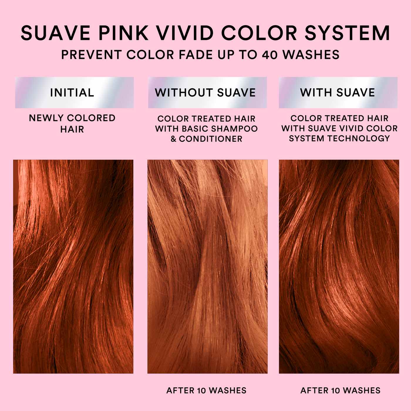 Suave Vivid Color Shampoo - Shop Shampoo & conditioner at H-E-B