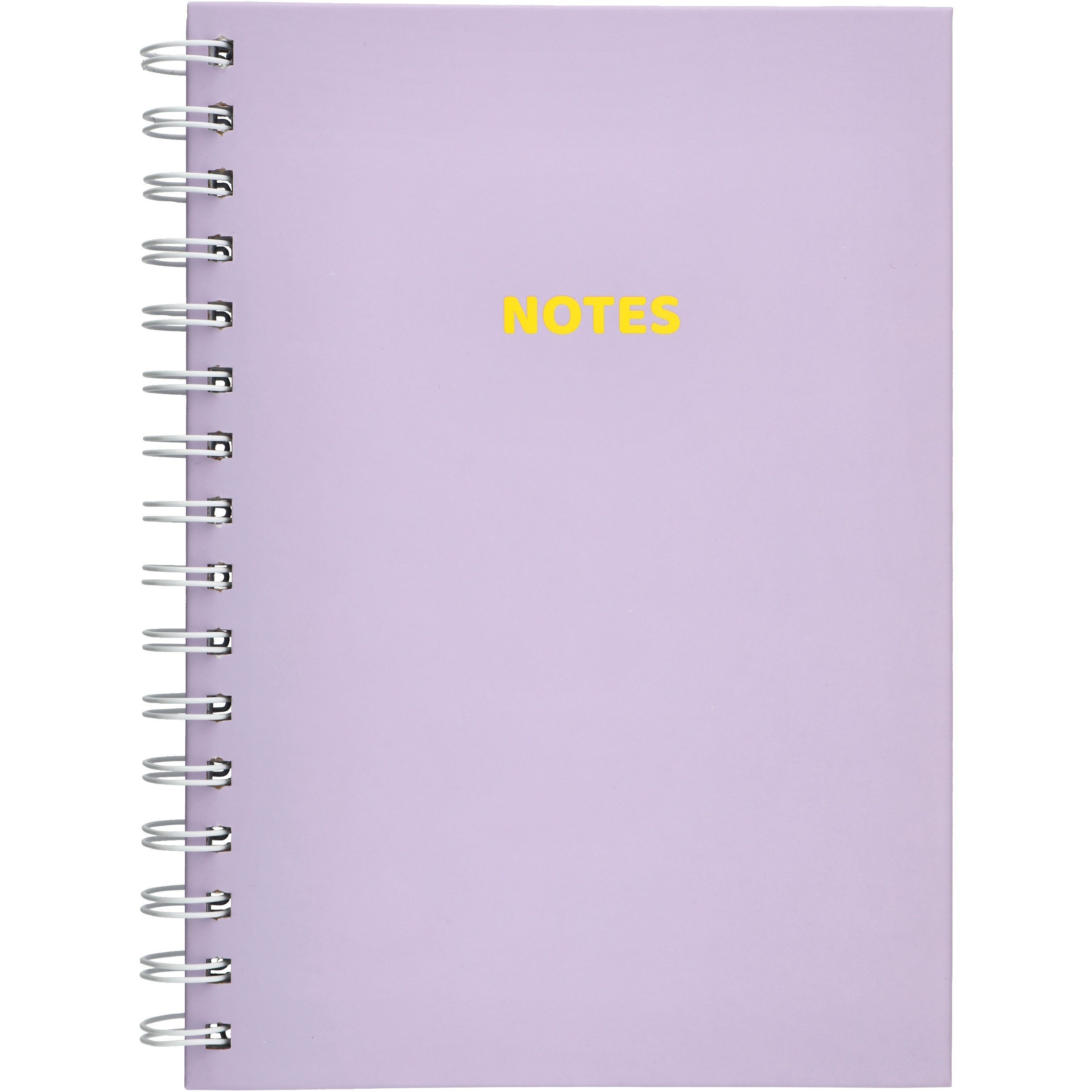 Destination Holiday Soft Touch Wide Ruled Spiral Notebook - Purple ...