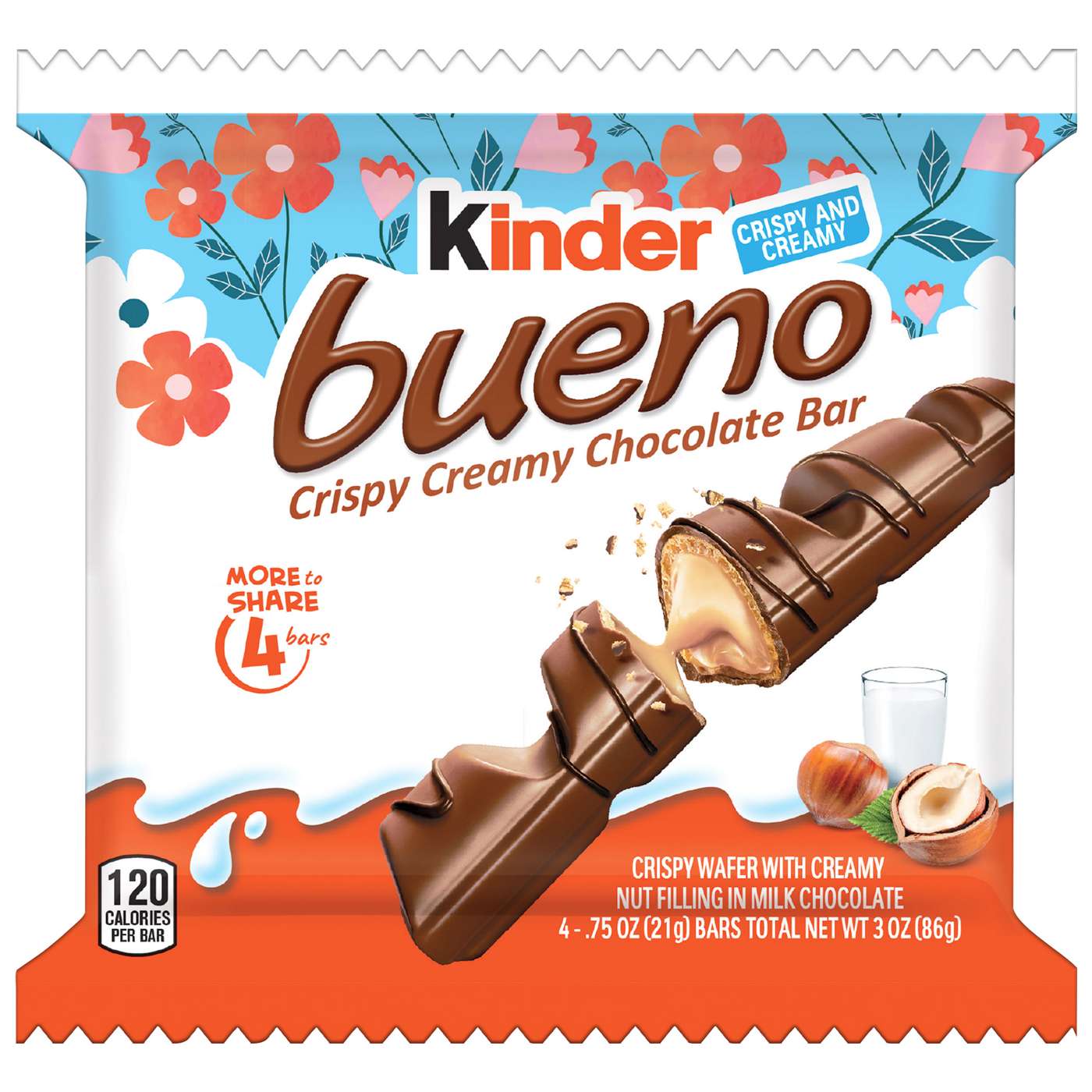 Kinder Bueno Crispy Creamy Chocolate Bars Easter Candy - Shop Candy at ...