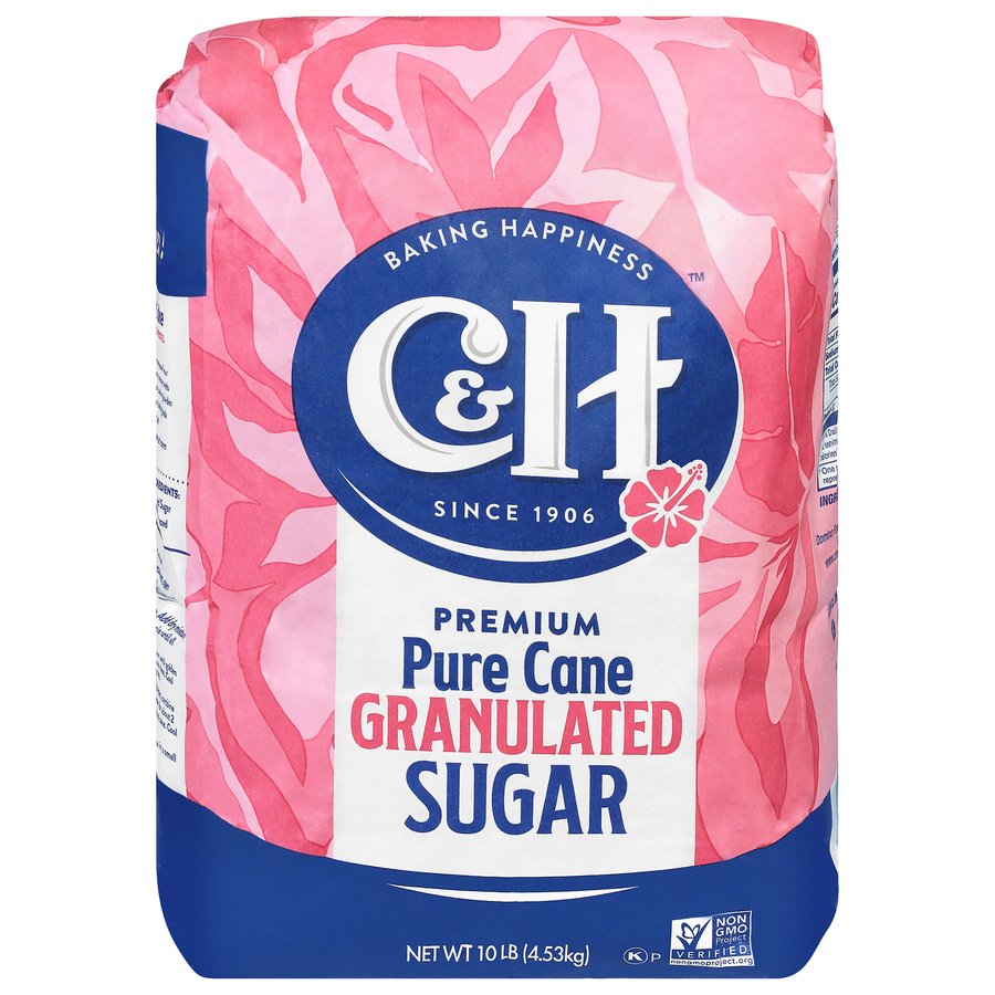 C&H Premium Pure Cane Granulated Sugar - Shop Sugar at H-E-B