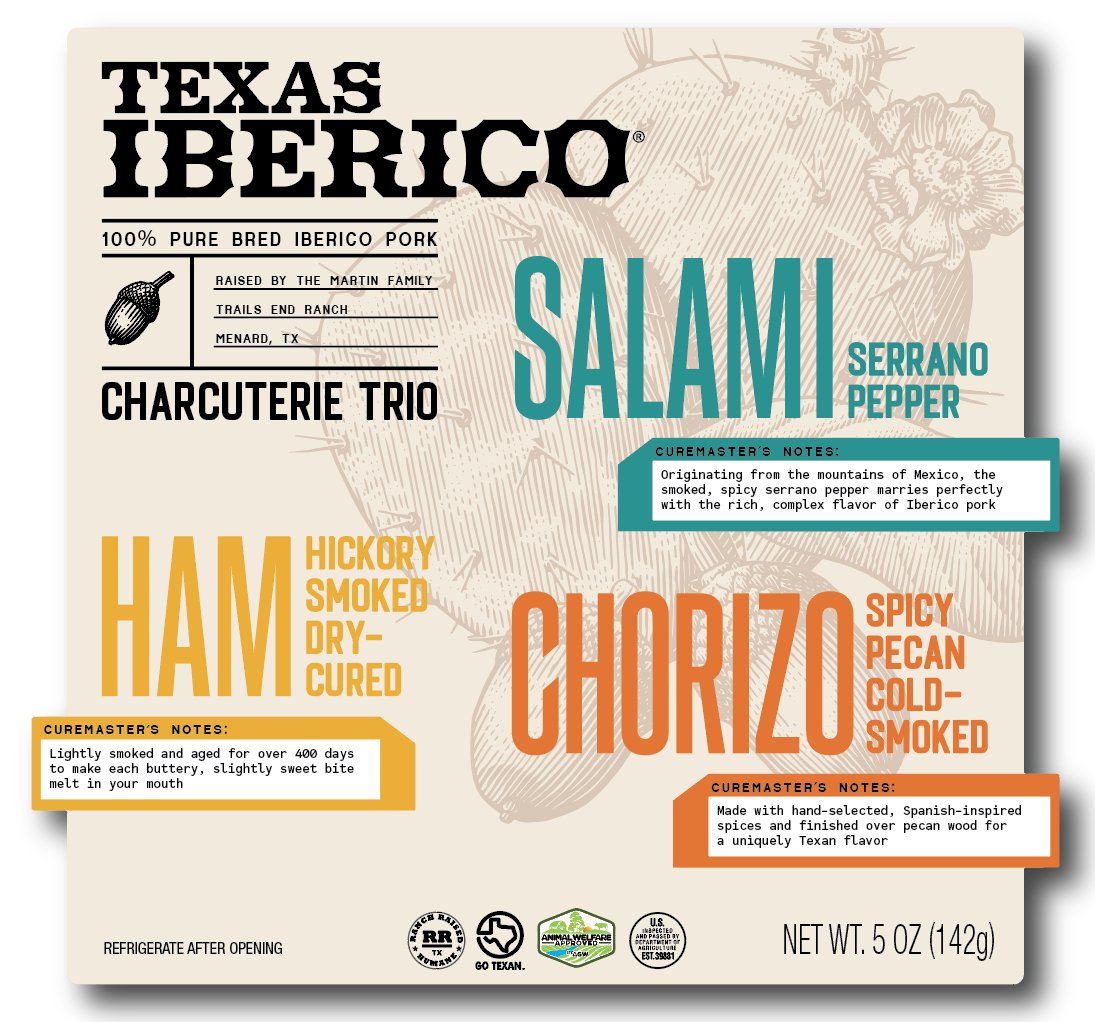 Texas Iberico Charcuterie Trio - Shop Meat at H-E-B