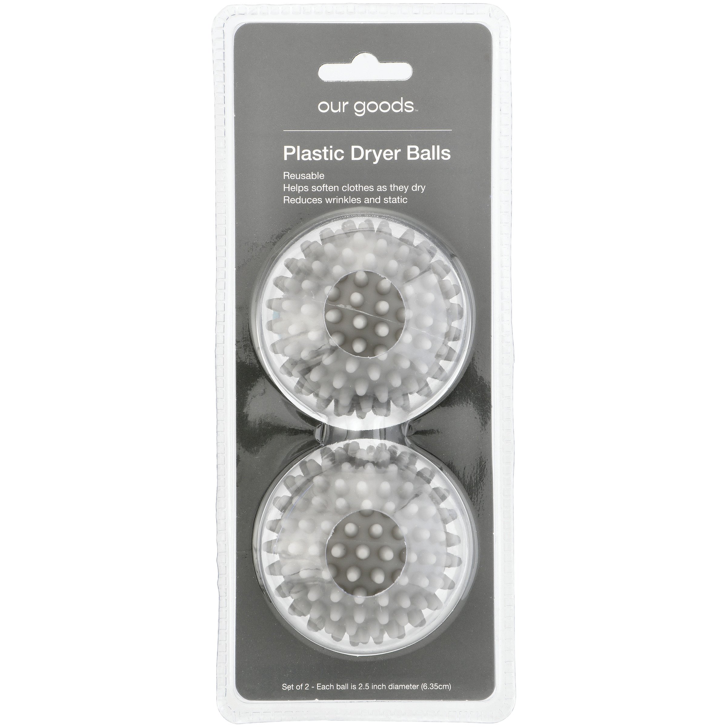 our goods Plastic Dryer Balls - Shop Softeners at H-E-B