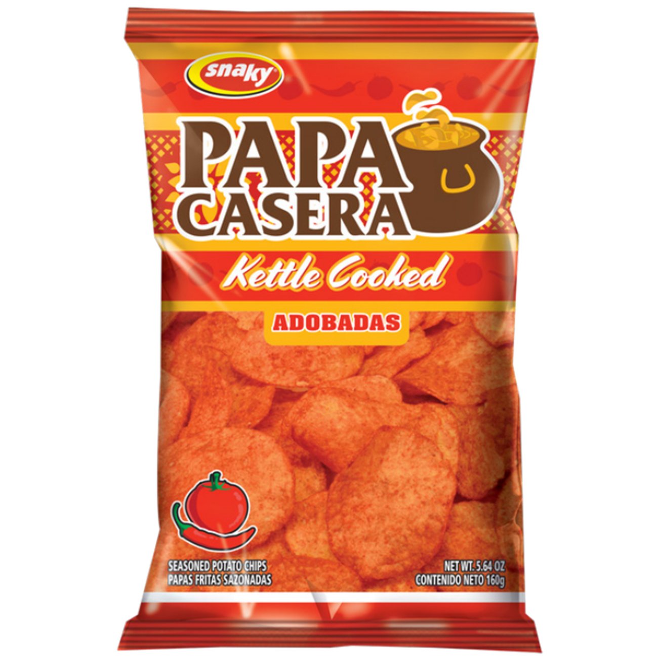 Snaky Papa Casera Adobadas Kettle Cooked Chips - Shop Chips at H-E-B