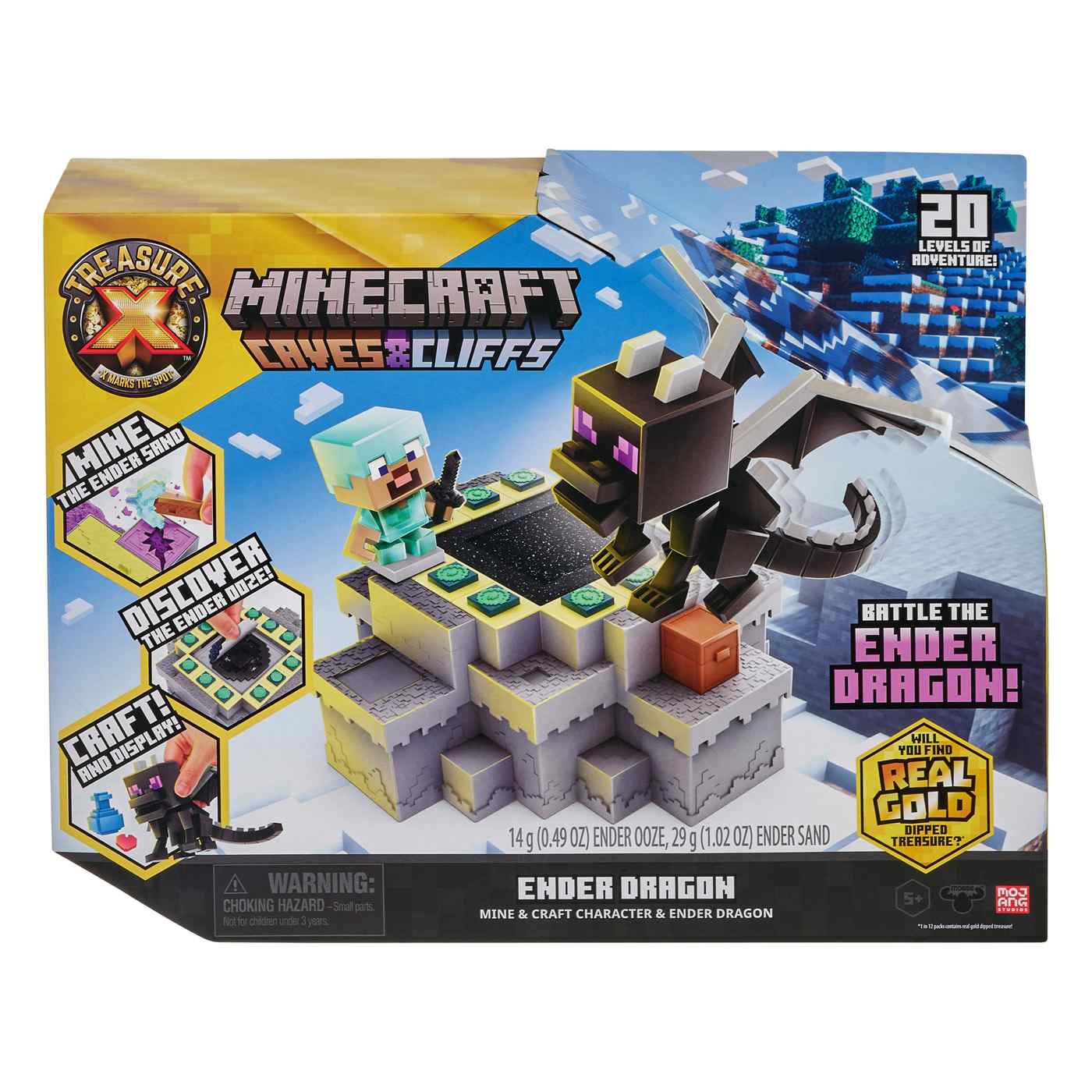 Treasure X Minecraft Caves & Cliffs - Ender Dragon - Shop Action ...