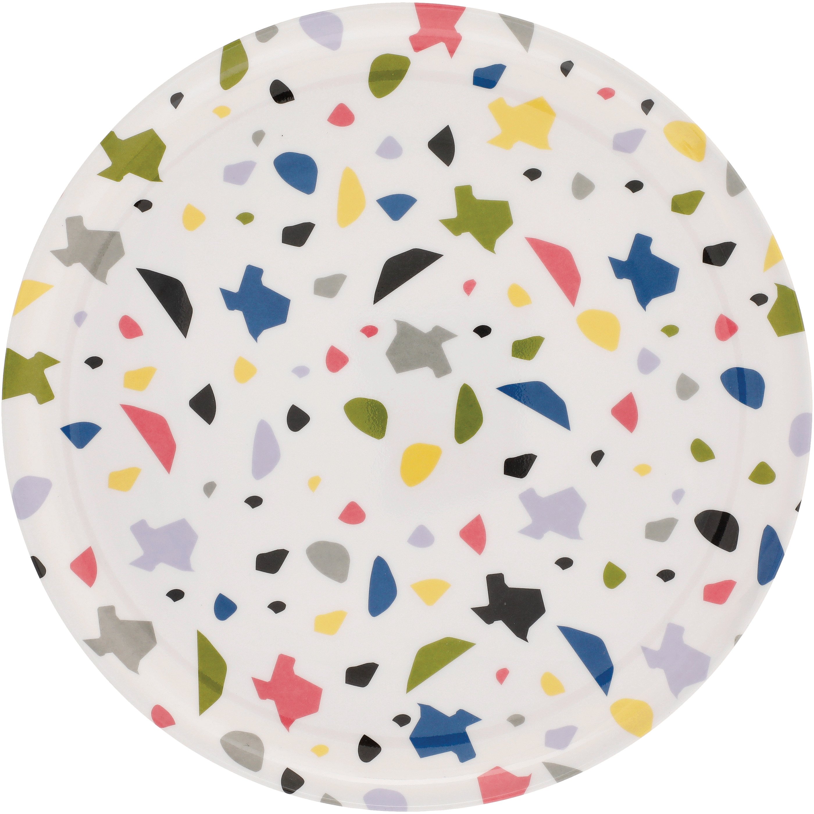 Destination Holiday Texas Terrazzo Melamine Dinner Plate - Shop Plates ...