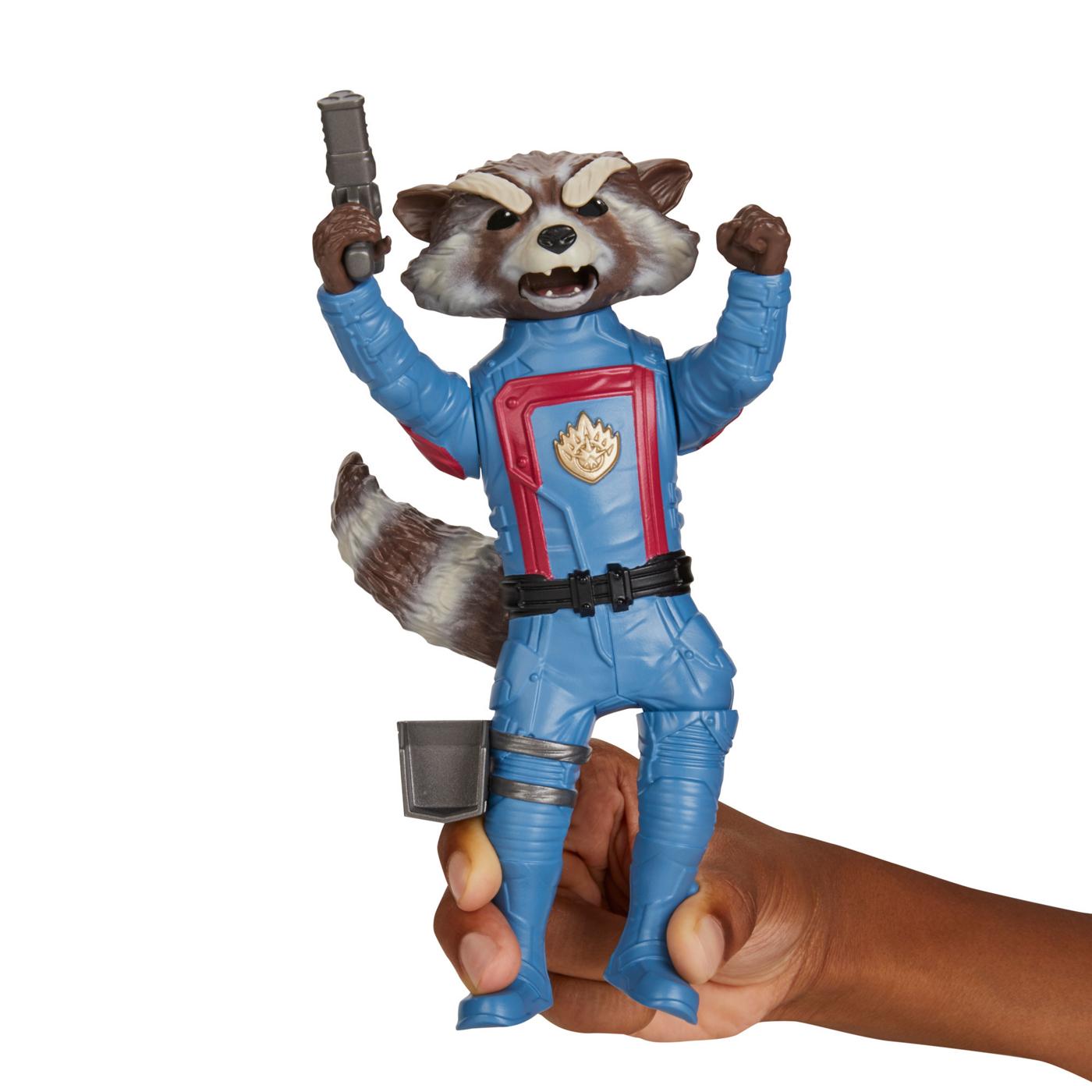 Marvel Studios Guardians Of The Galaxy Vol. 3 Outrageous Rocket Figure - Shop Action figures ...