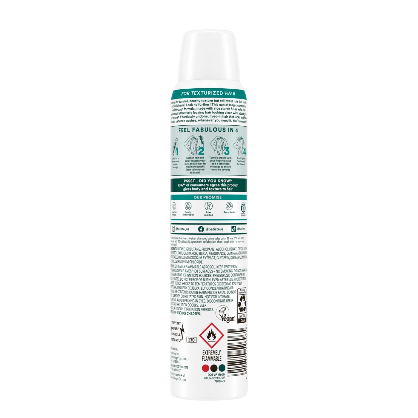 Batiste Texturizing Dry Shampoo - Shop Shampoo & conditioner at H-E-B