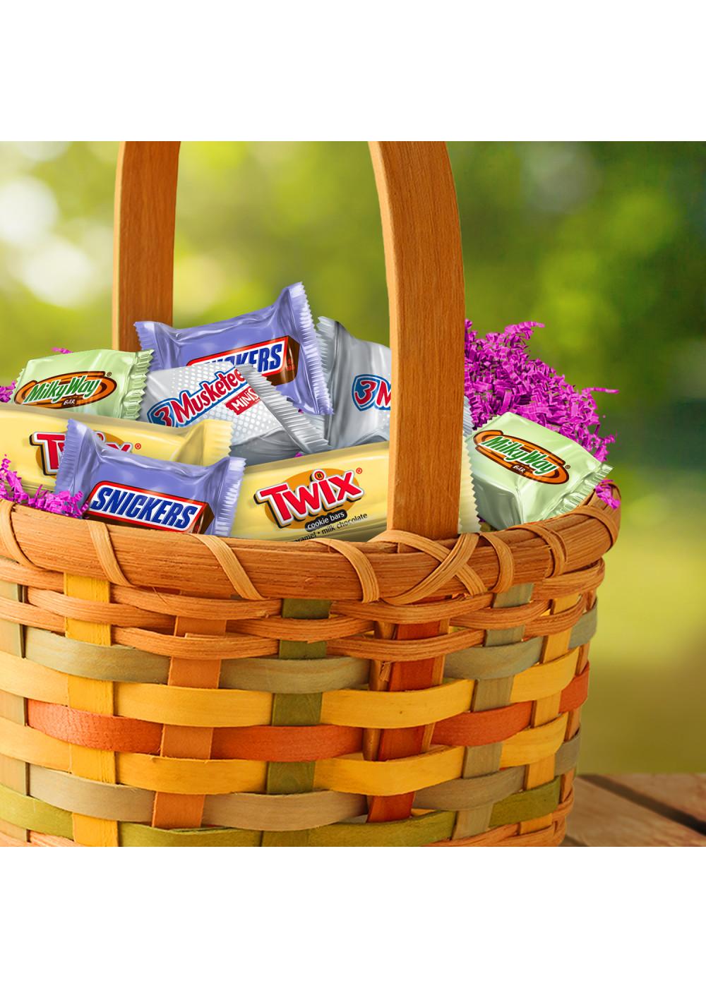 Snickers, Twix, Milky Way, & 3 Musketeers Assorted Easter Candy - Shop ...