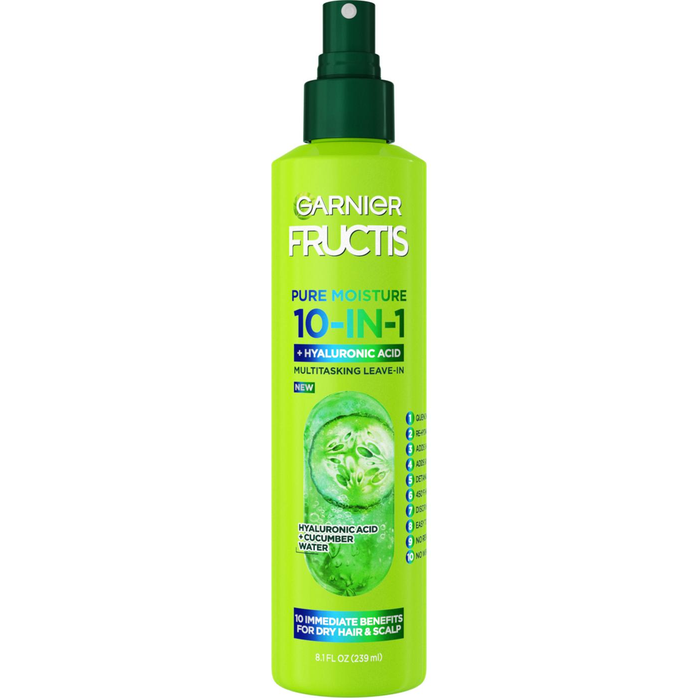 Garnier Fructis Pure Moisture 10-in-1 Spray - Shop Styling products ...