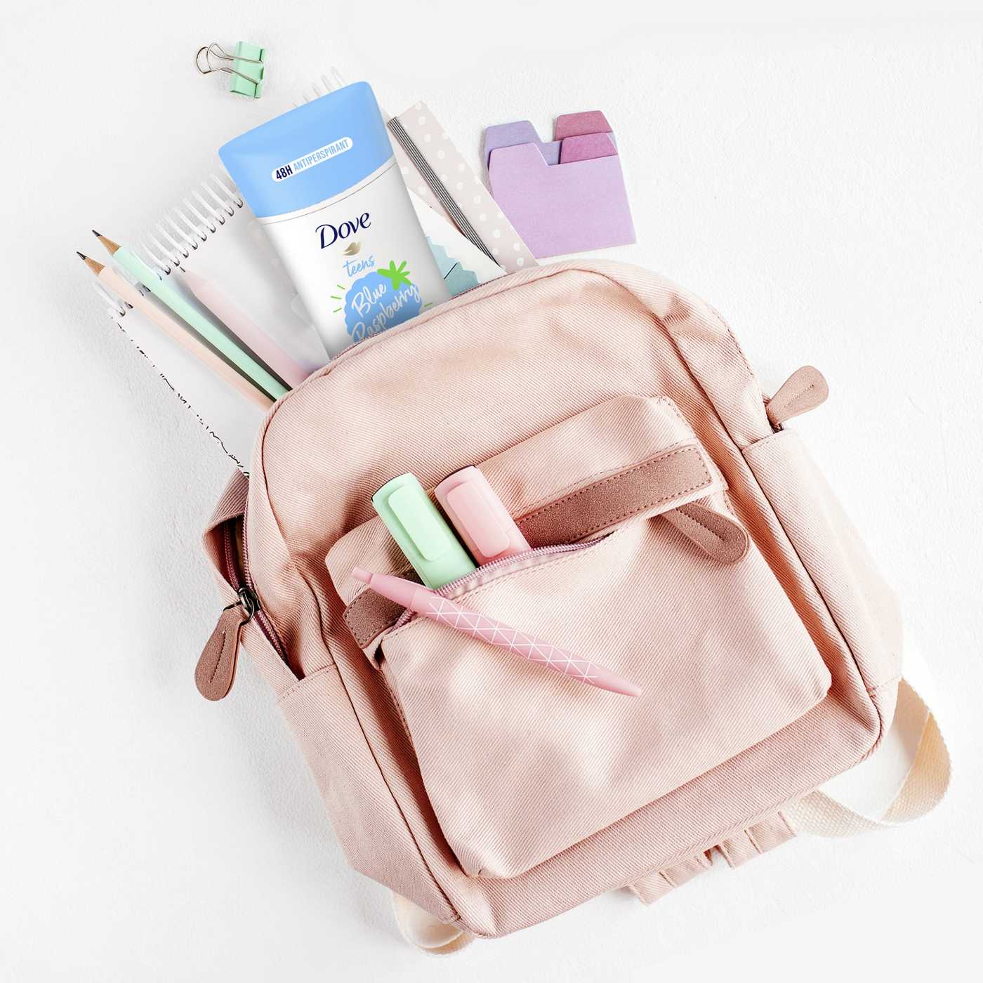 Dove Teens Antiperspirant Deodorant Stick Blue Raspberry - Shop ...