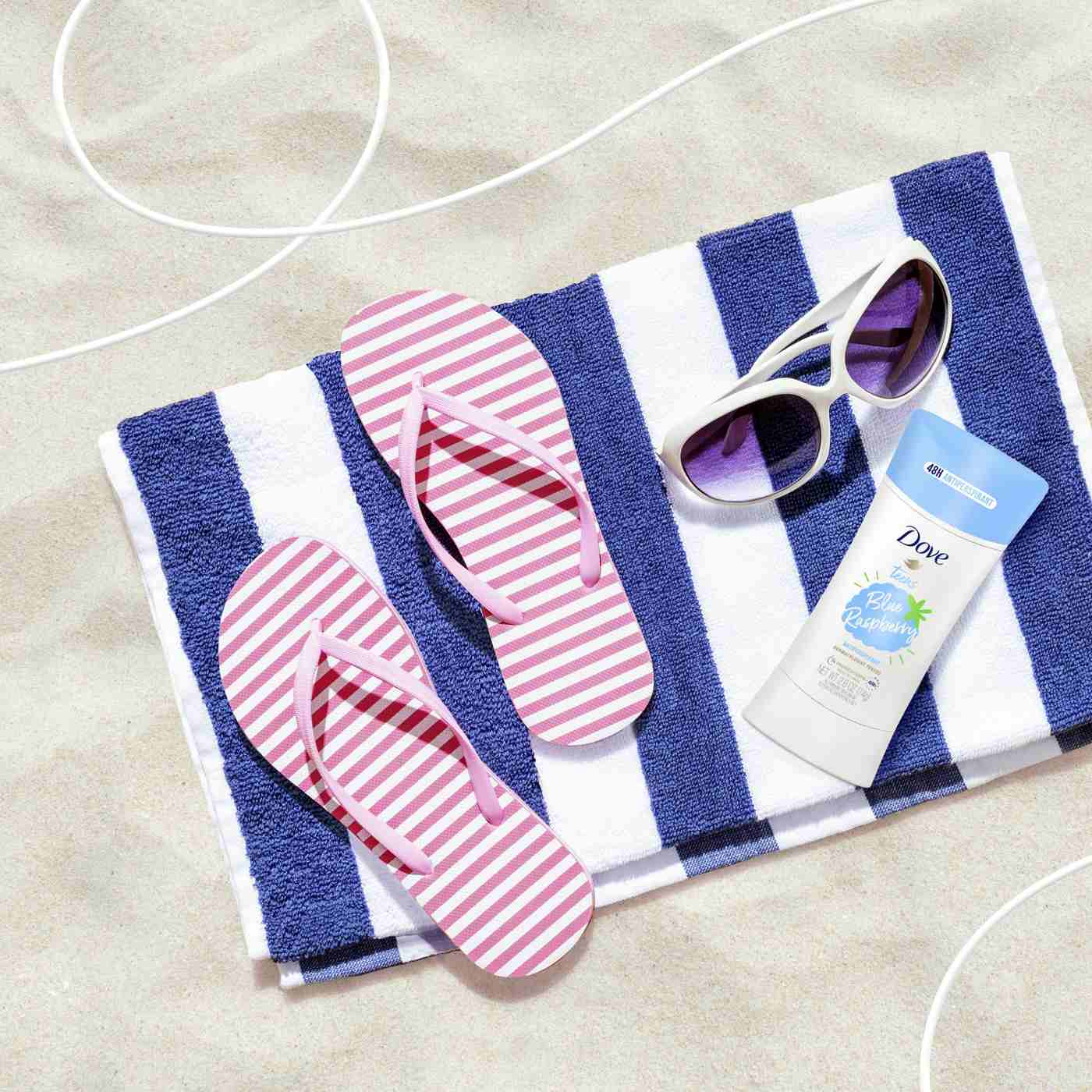 Dove Teens Antiperspirant Deodorant Stick Blue Raspberry - Shop ...