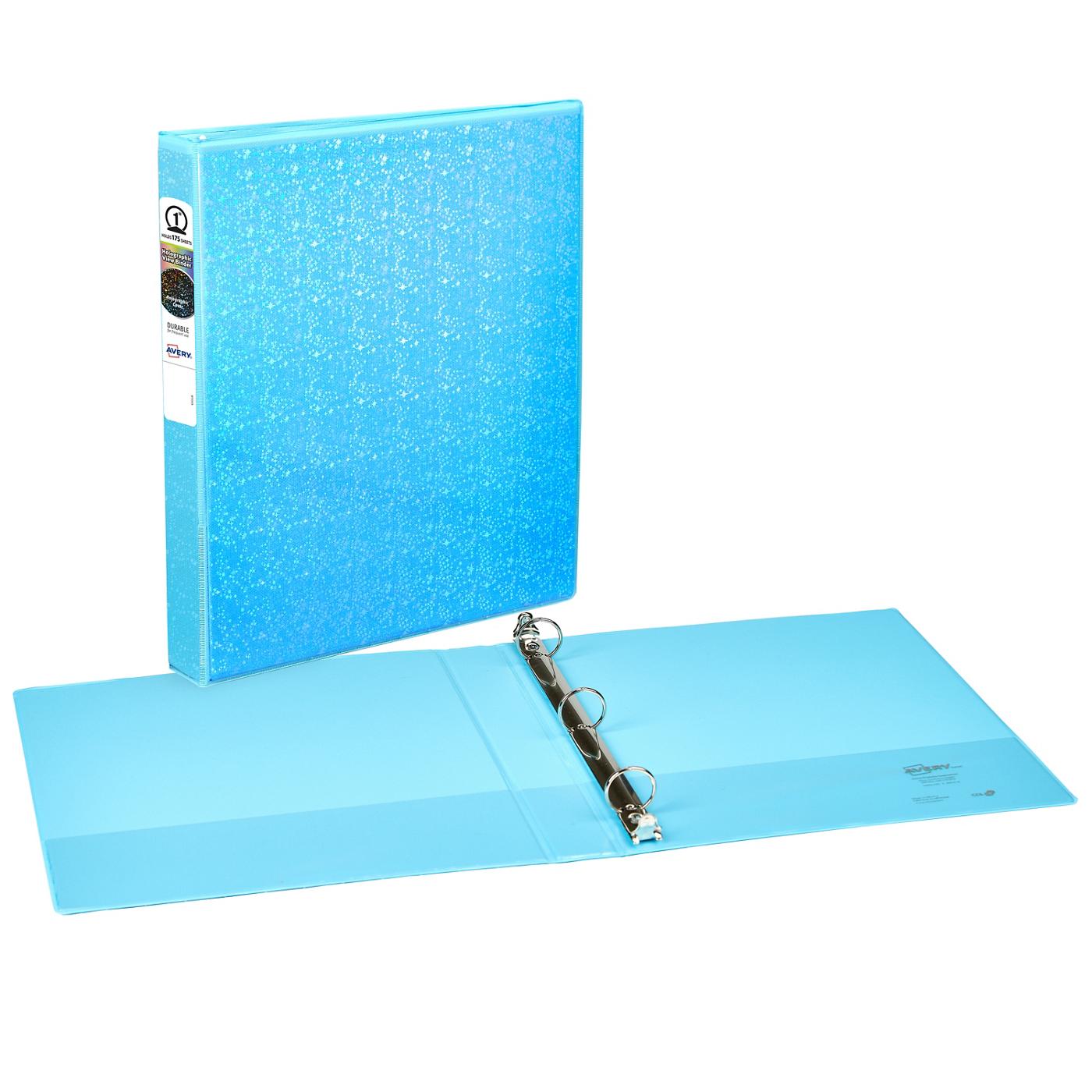 Avery Holographic Cover Binder - Rainbow - Shop Binders at H-E-B