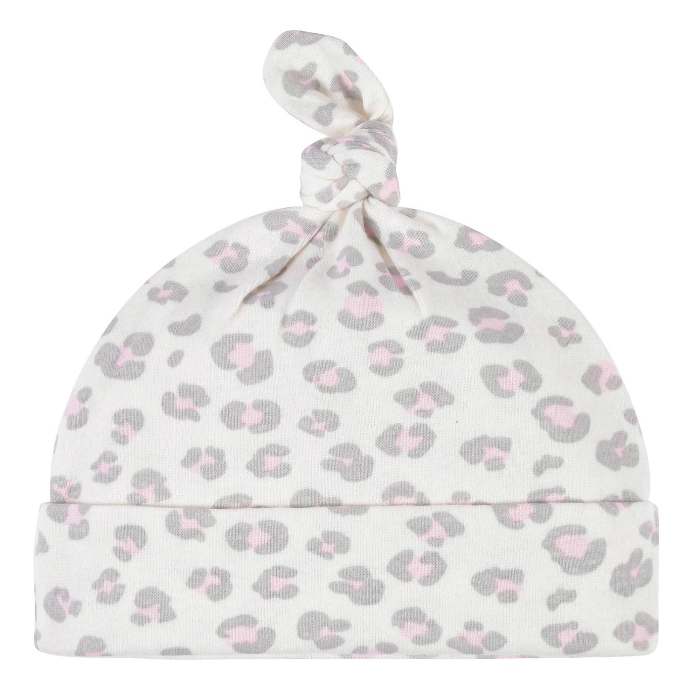 Gerber Baby Girls Leopard Gown & Cap Set, 2 pc - Shop Outfits at H-E-B