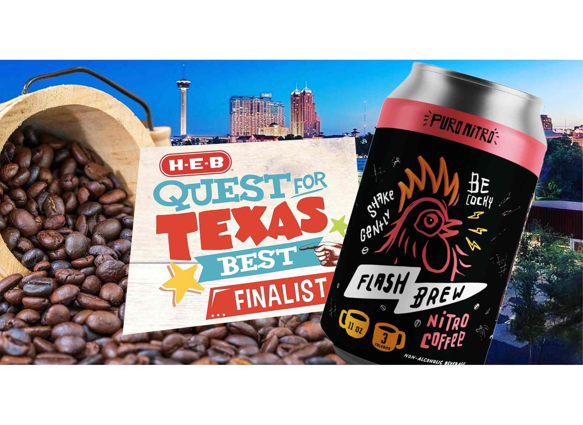 Puro Nitro Flash Brew Coffee - Shop Coffee at H-E-B