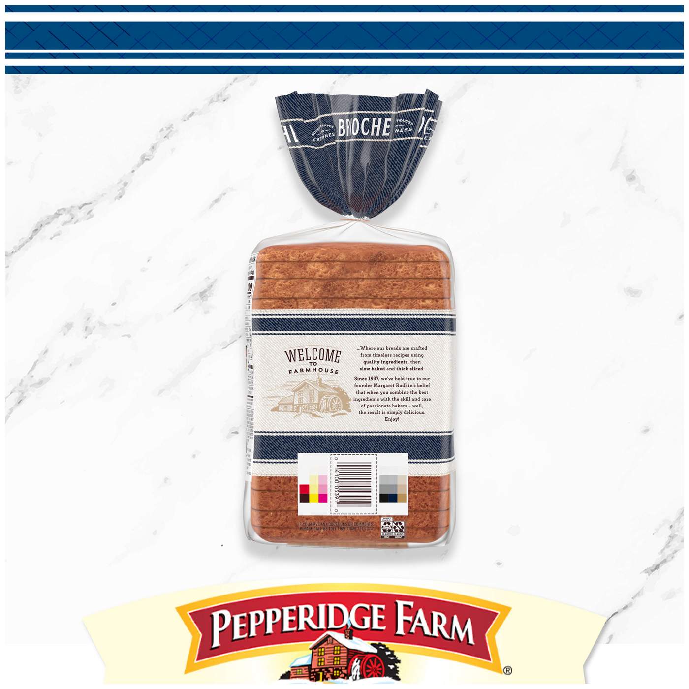 Pepperidge Farm Farmhouse Brioche Sliced Bread - Shop Sliced bread at H-E-B