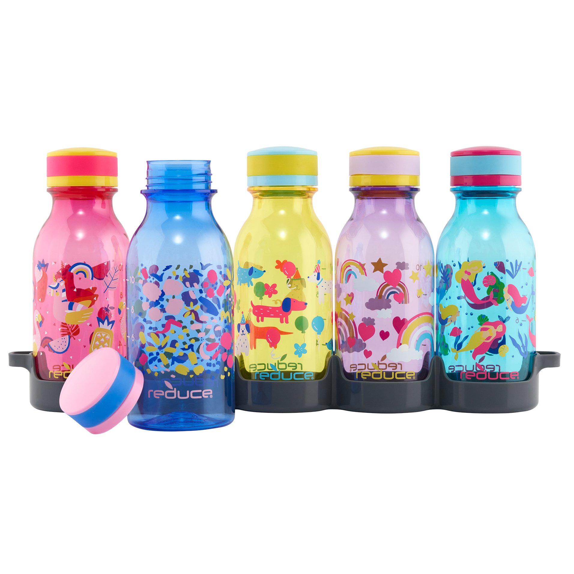 Reduce Waterweek Whimsical Kids Water Bottle Set, 14 oz - Shop Travel ...
