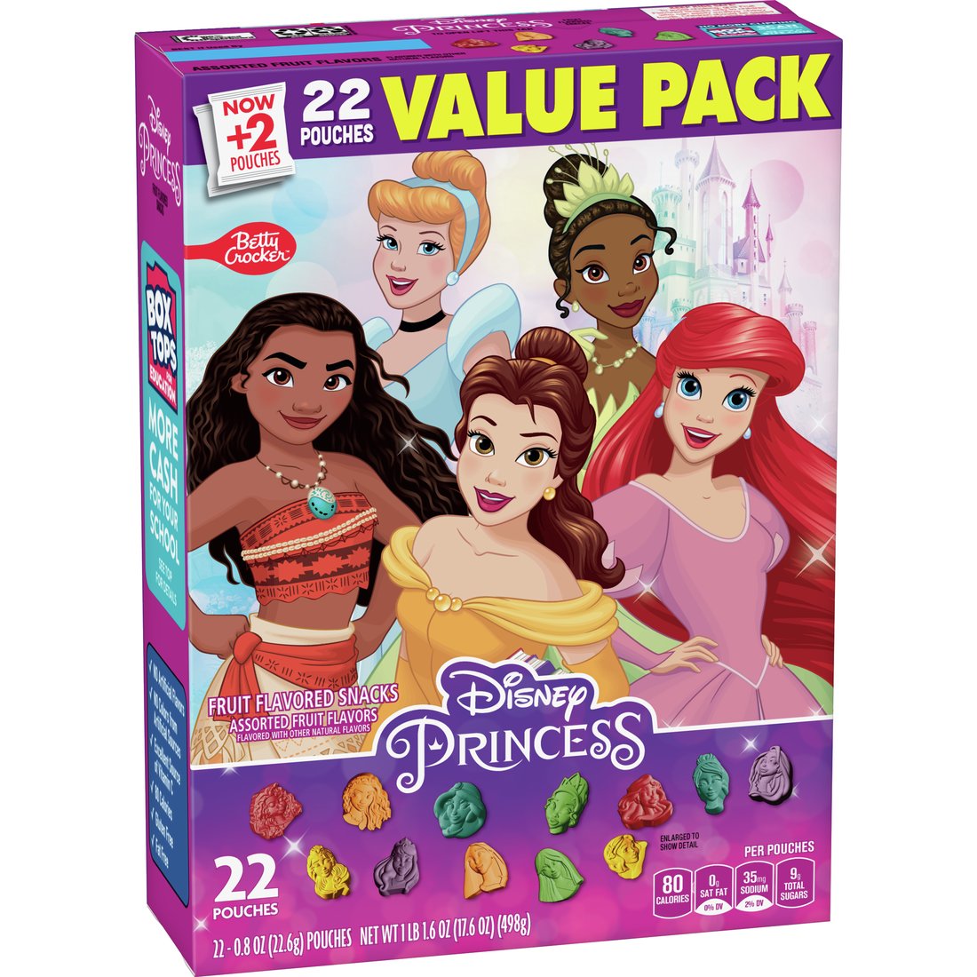 Betty Crocker Disney Princess Fruit Flavored Snacks - Shop Fruit snacks ...
