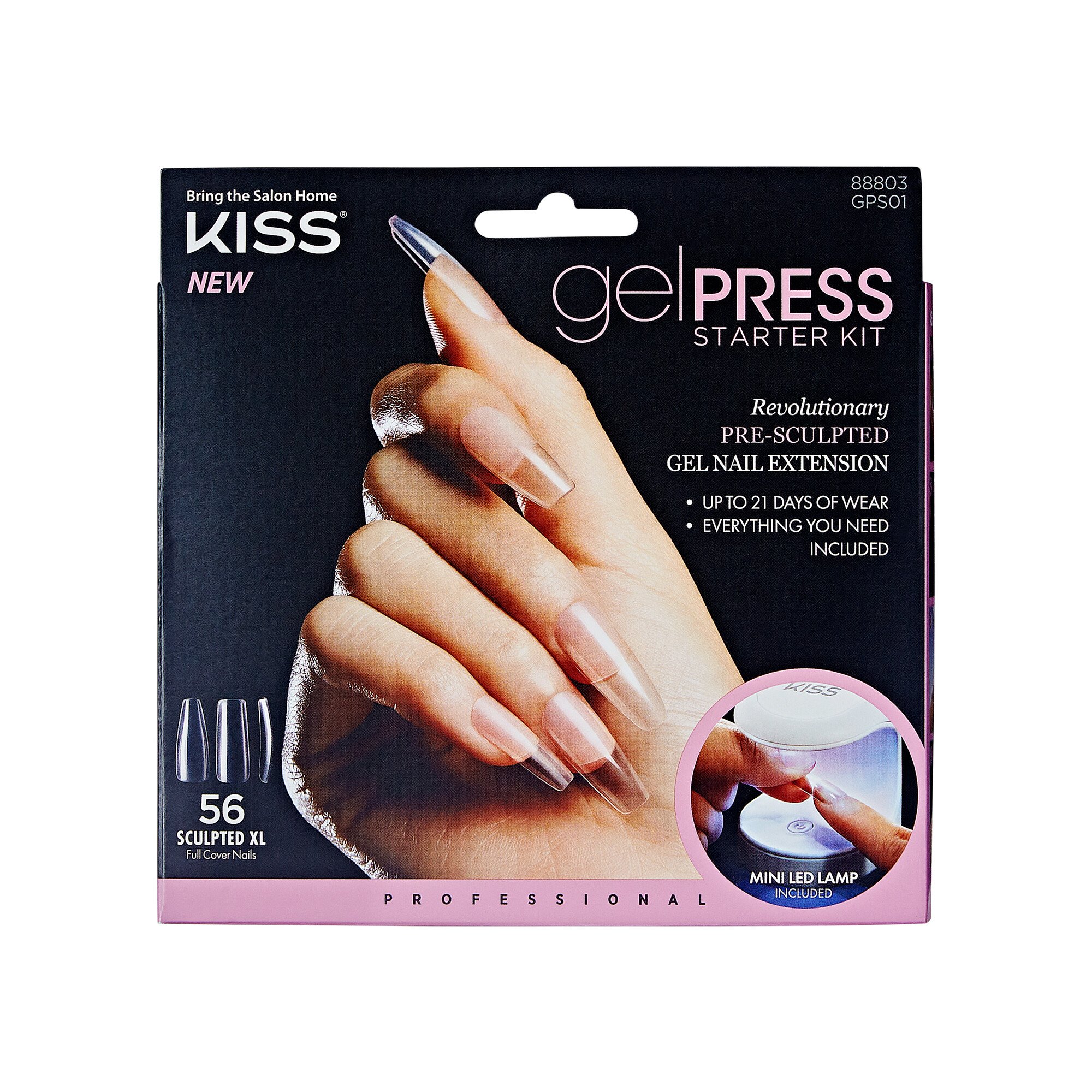 KISS Gel Press Starter Kit - Shop Nail sets at H-E-B