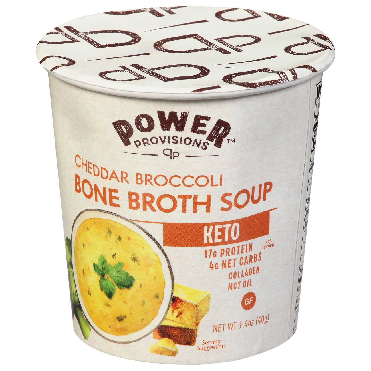 Power Provisions Cheddar Broccoli Bone Broth Soup - Shop Soups & chili ...